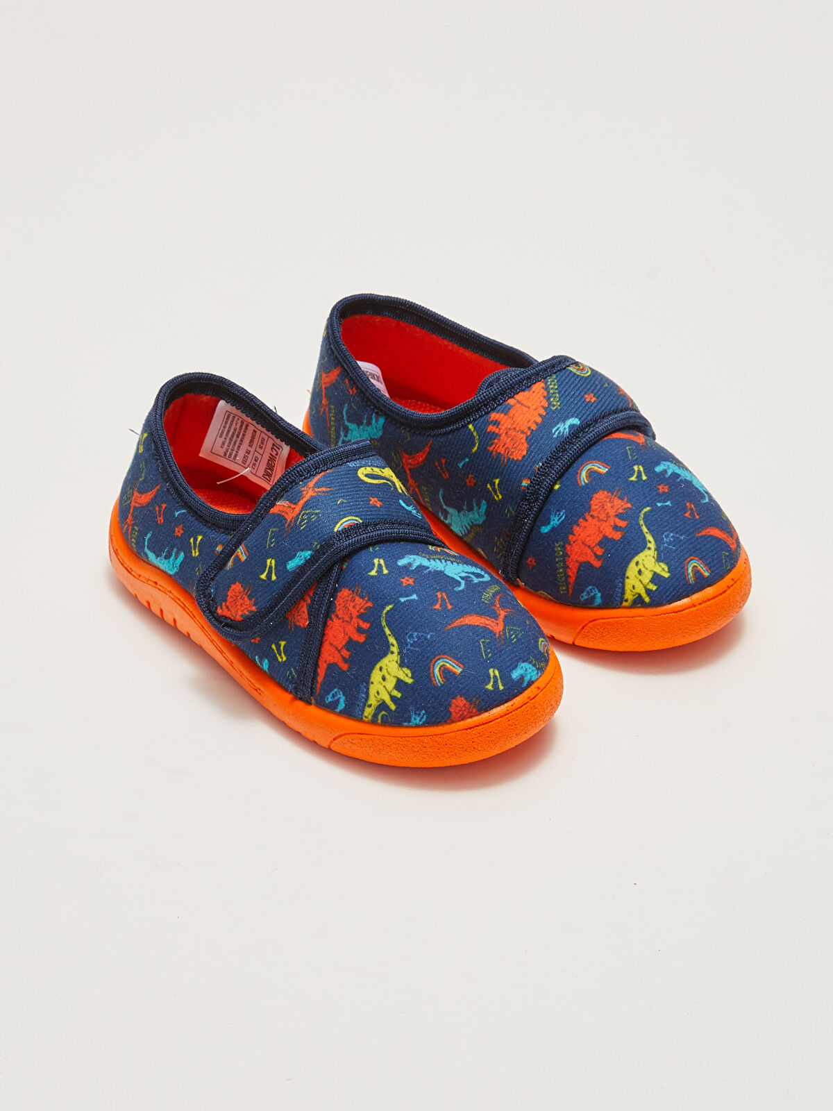 Baskılı Cırt Cırtlı Erkek Çocuk Panduf