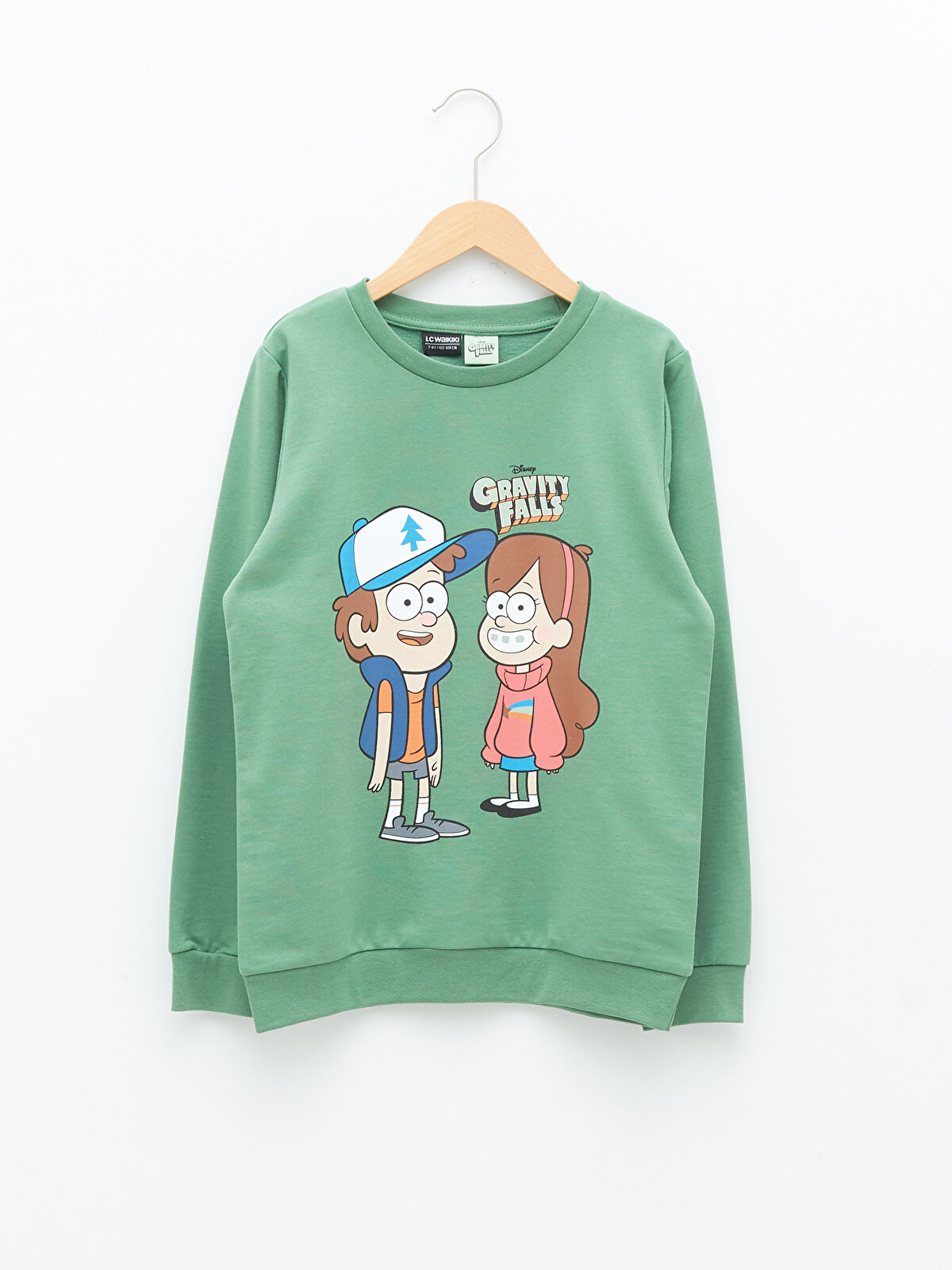 Bisiklet Yaka Gravity Falls Baskılı Uzun Kollu Erkek Çocuk Sweatshirt Bisiklet Yaka Gravity Falls Baskılı Uzun Kollu Erkek Çocuk Sweatshirt