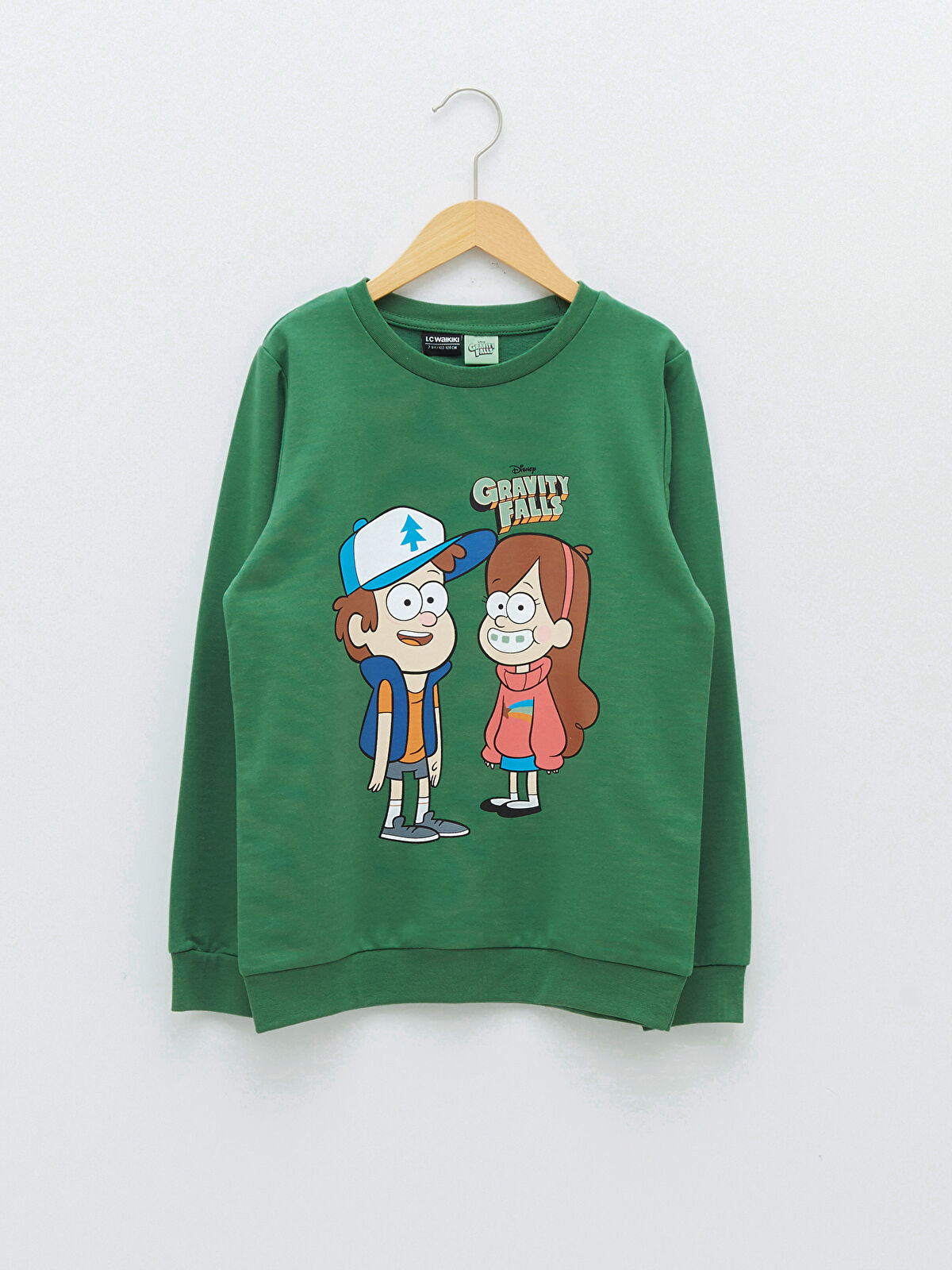 Bisiklet Yaka Gravity Falls Baskılı Uzun Kollu Erkek Çocuk Sweatshirt Bisiklet Yaka Gravity Falls Baskılı Uzun Kollu Erkek Çocuk Sweatshirt