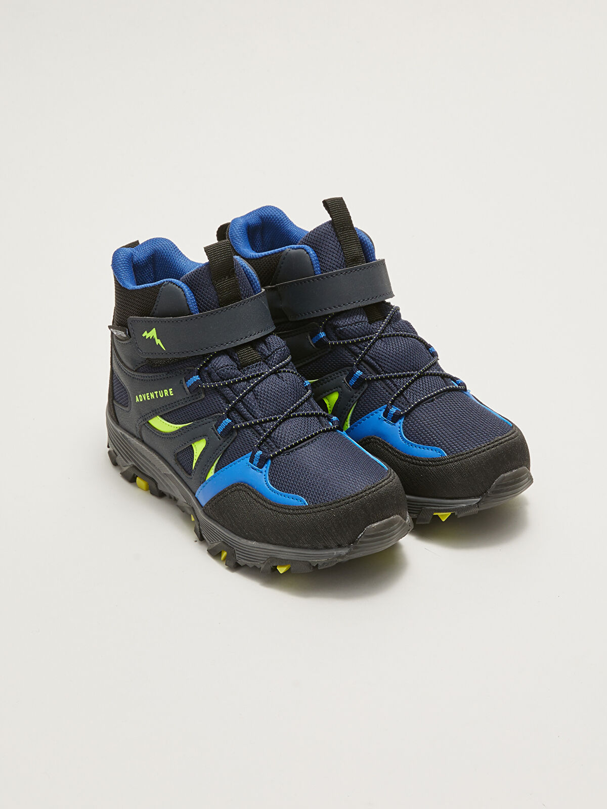 Bağcık ve Cırt Cırtlı Su Geçirmez Erkek Çocuk Trekking Bot Bağcık ve Cırt Cırtlı Su Geçirmez Erkek Çocuk Trekking Bot