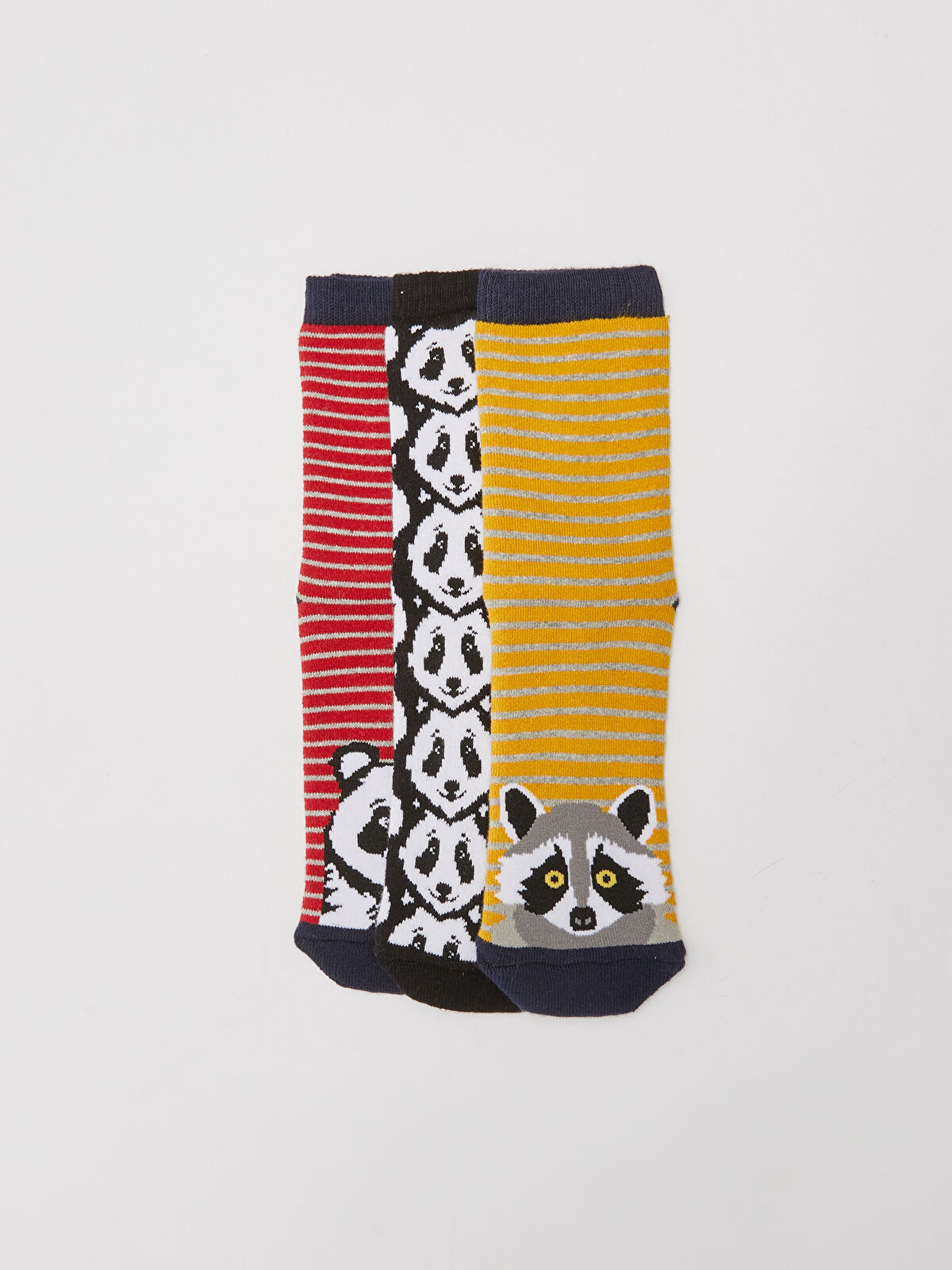 Desenli Erkek Çocuk Kalın Havlu Soket Çorap 3'lü