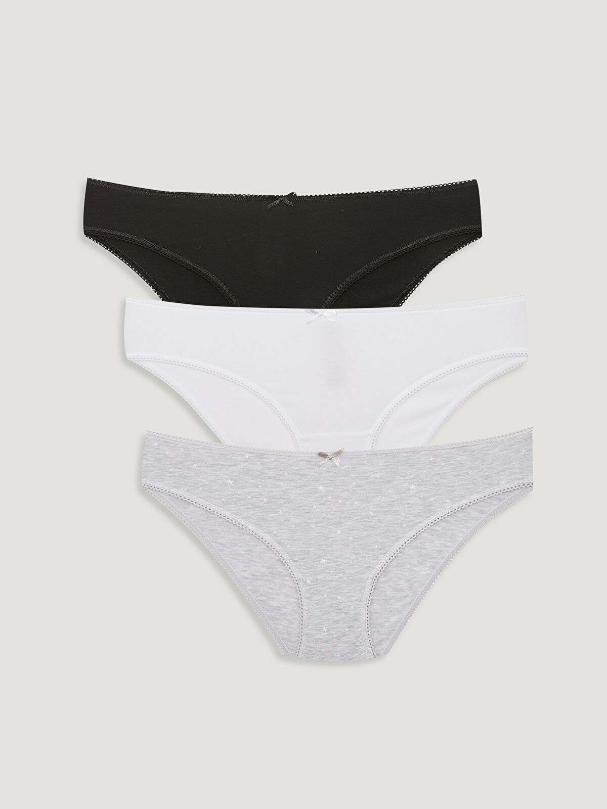 LCW DREAM Desenli Bikini Külot 3'lü
