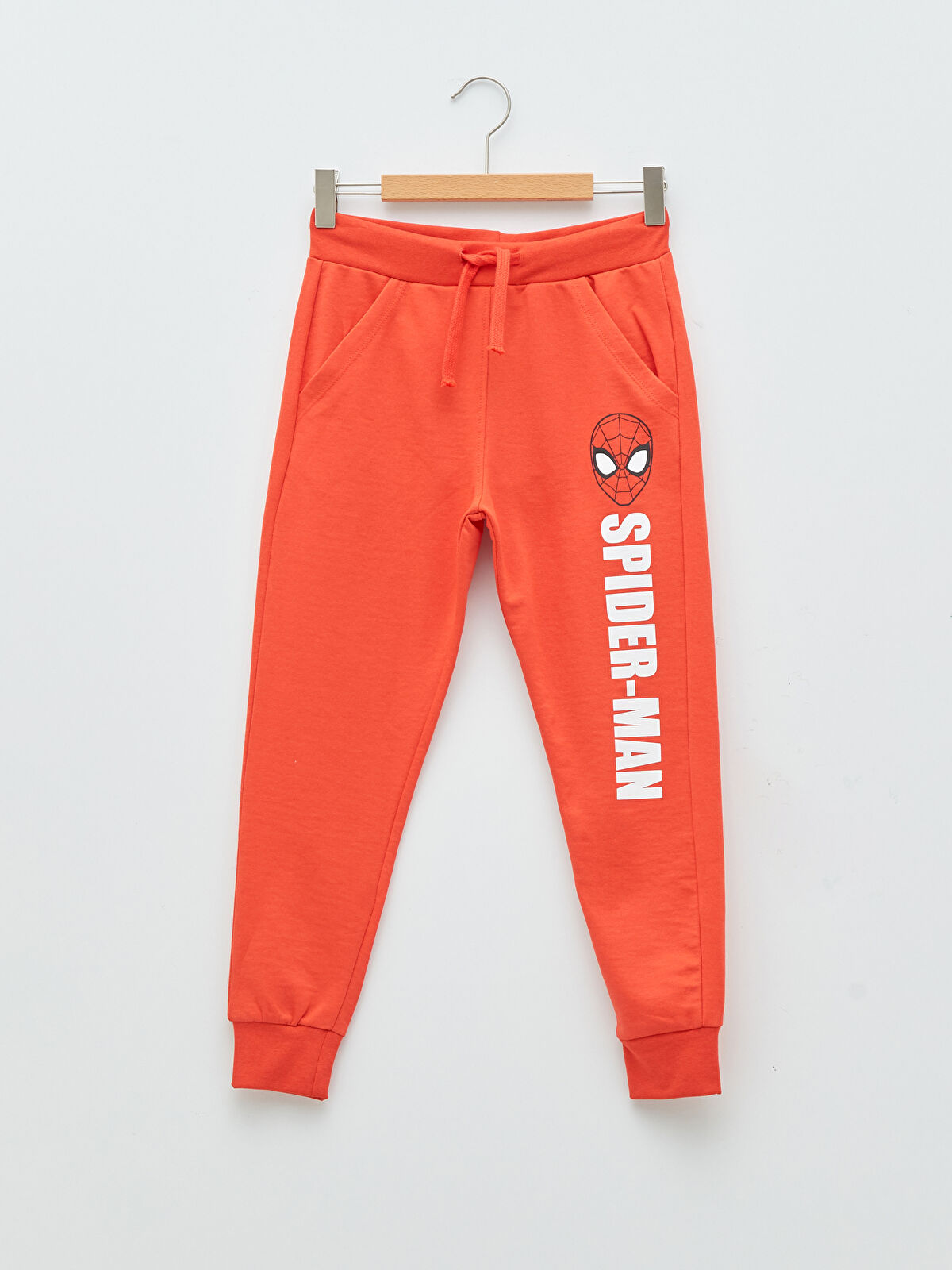 Beli Lastikli Spiderman Baskılı Erkek Çocuk Jogger Eşofman Altı