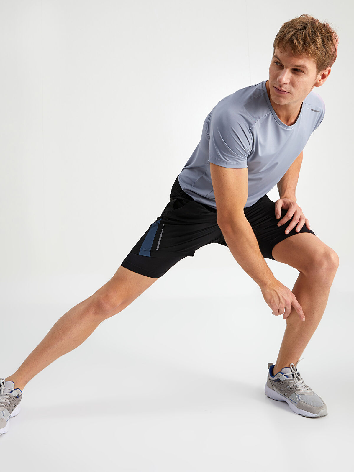 LCW SPORTS Slim Fit Erkek Spor Taytlı Şort