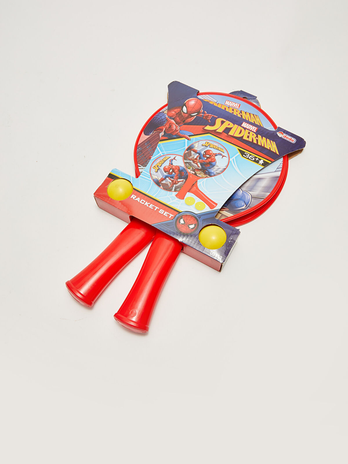 Dede Oyuncak Spiderman Lisanslı Tenis Seti Dede Oyuncak Spiderman Lisanslı Tenis Seti