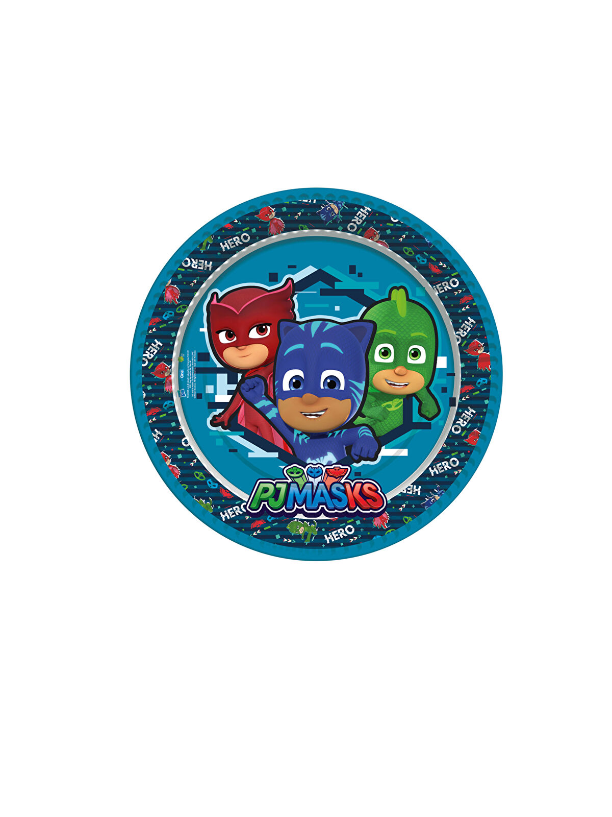 Balonevi PJ Mask Lisanslı Tabak 23cm (8 Adet) Balonevi PJ Mask Lisanslı Tabak 23cm (8 Adet)