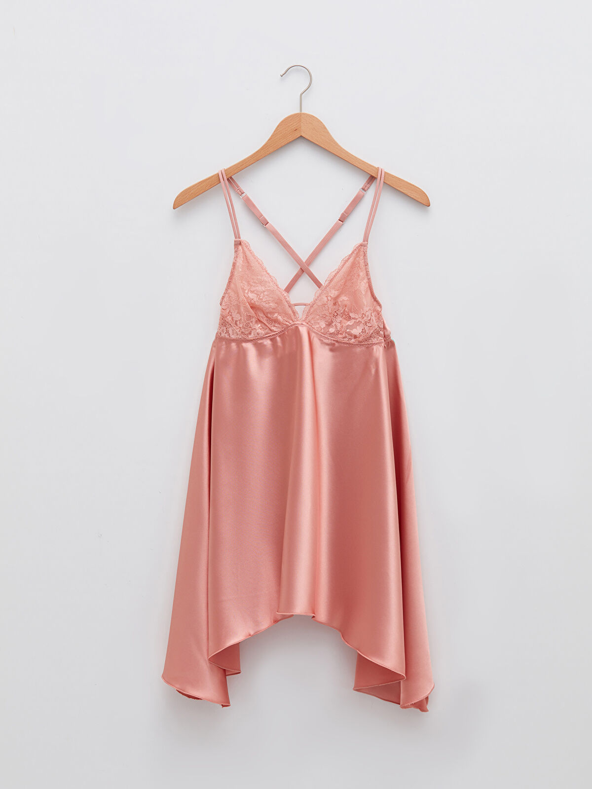 LCW DREAM V Yaka Dantelli Babydoll