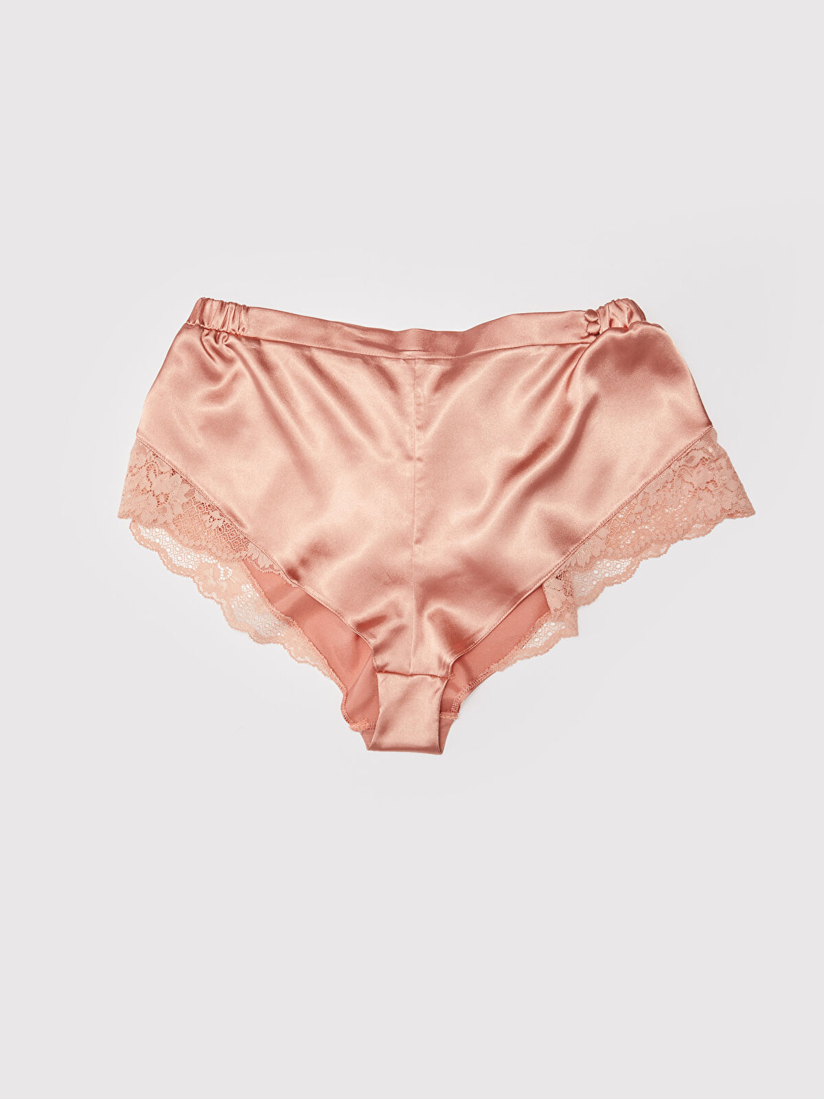 Beli Lastikli Dantel Detaylı Kadın Külot