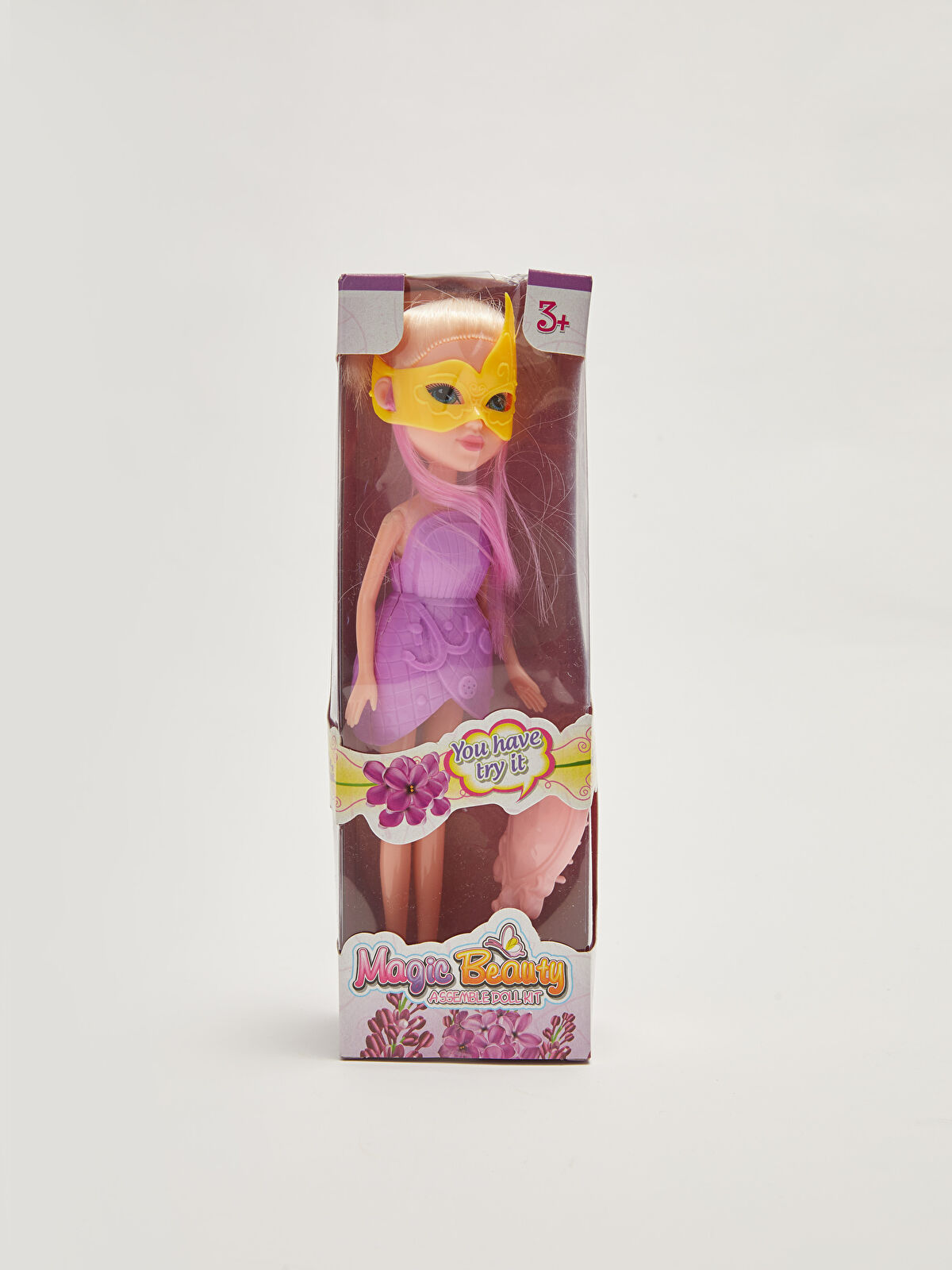 Kız Çocuk Maskeli Oyuncak Bebek Kız Çocuk Maskeli Oyuncak Bebek