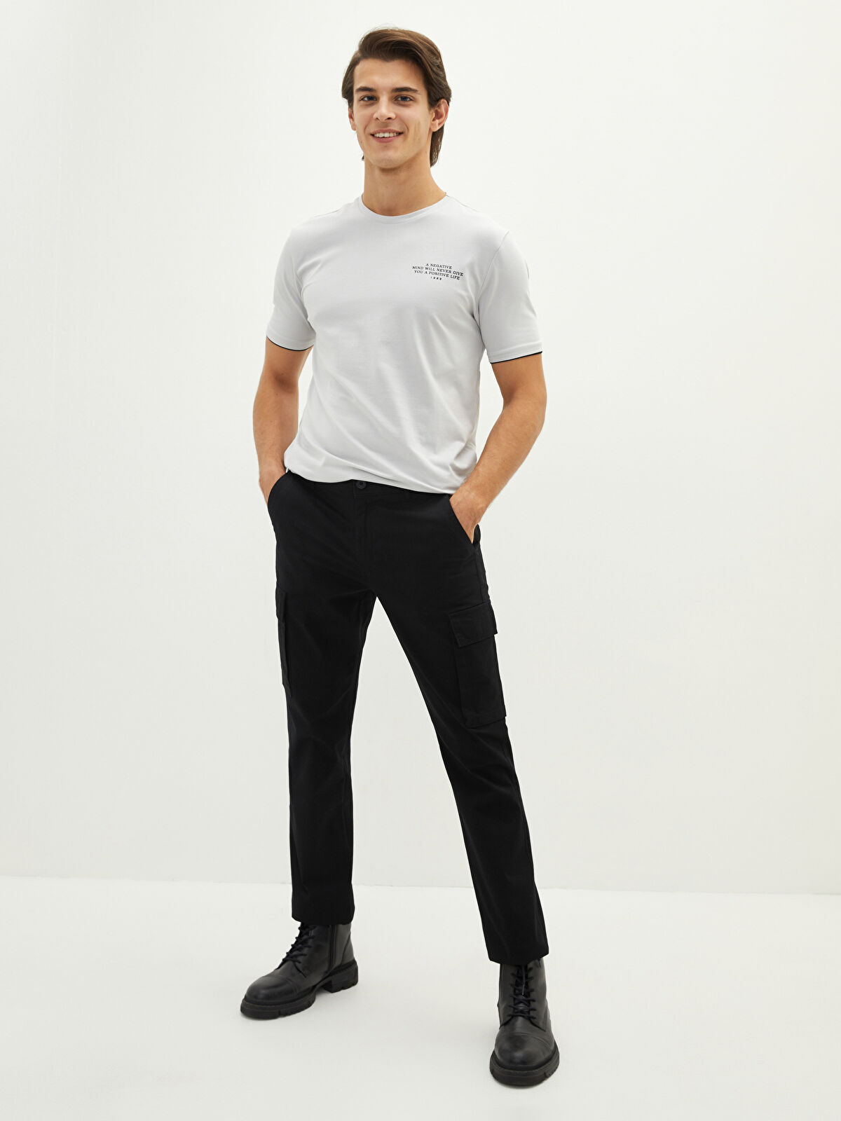 LCW CLASSIC Geniş Kalıp Gabardin Erkek Pantolon