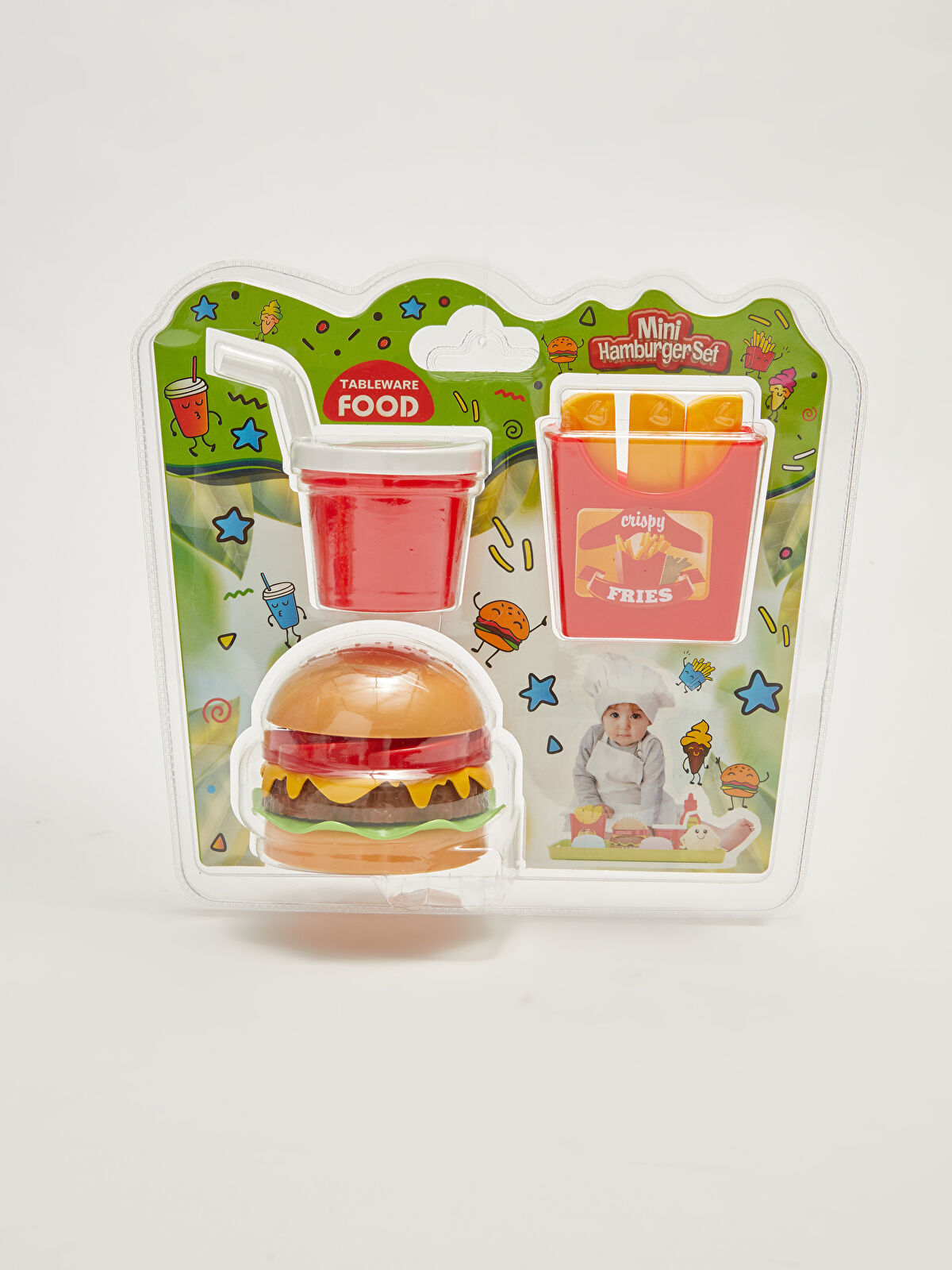 Mini Hamburger Oyuncak Seti Mini Hamburger Oyuncak Seti