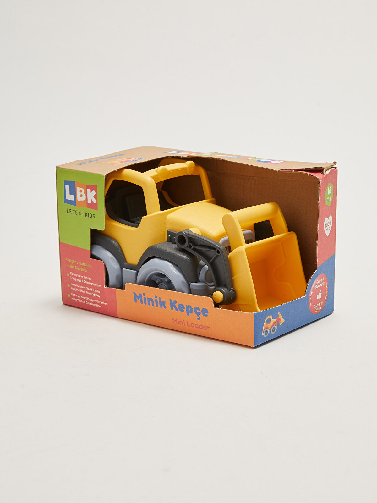 Lets Be Kids Erkek Bebek Minik Kepçe Oyuncak Lets Be Kids Erkek Bebek Minik Kepçe Oyuncak