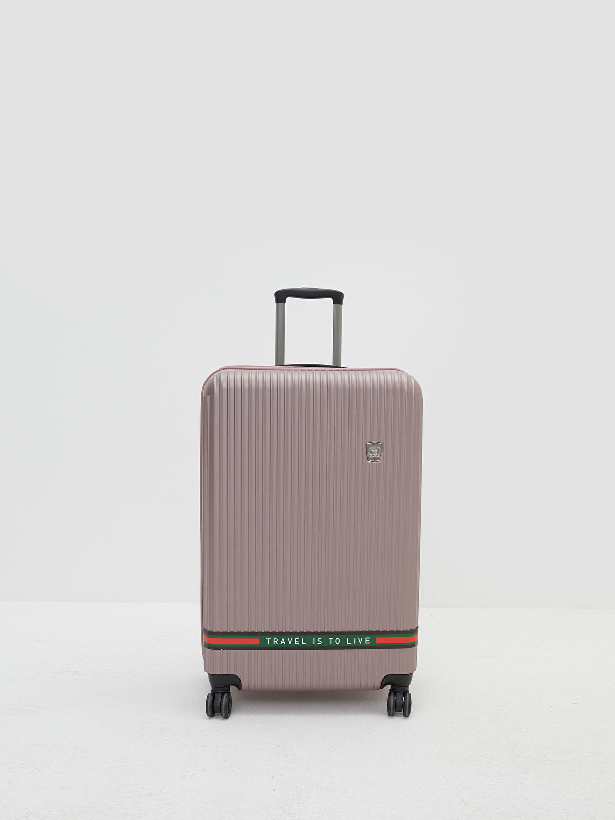 Yazı Baskılı Küçük Boy Çekme Mekanizmalı Valiz Yazı Baskılı Küçük Boy Çekme Mekanizmalı Valiz