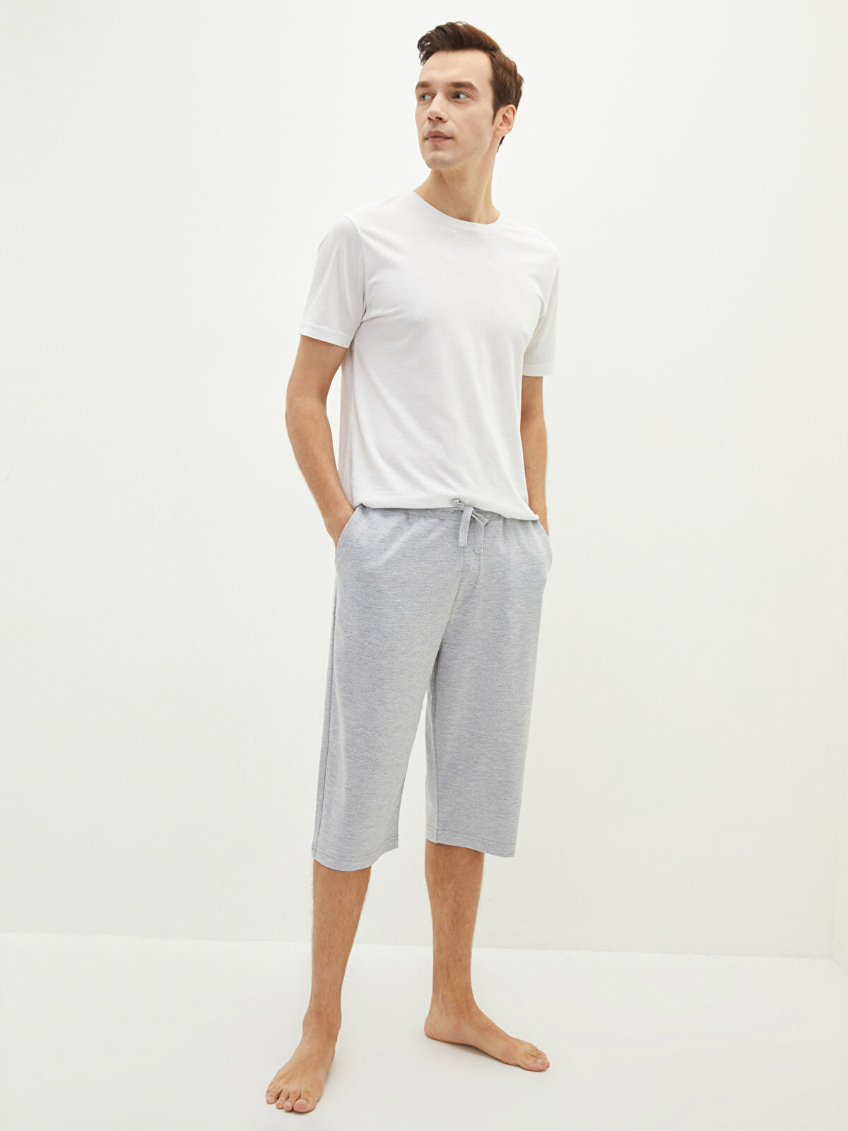 LCW DREAM Standart Kalıp Roller Erkek Pijama Alt Şort