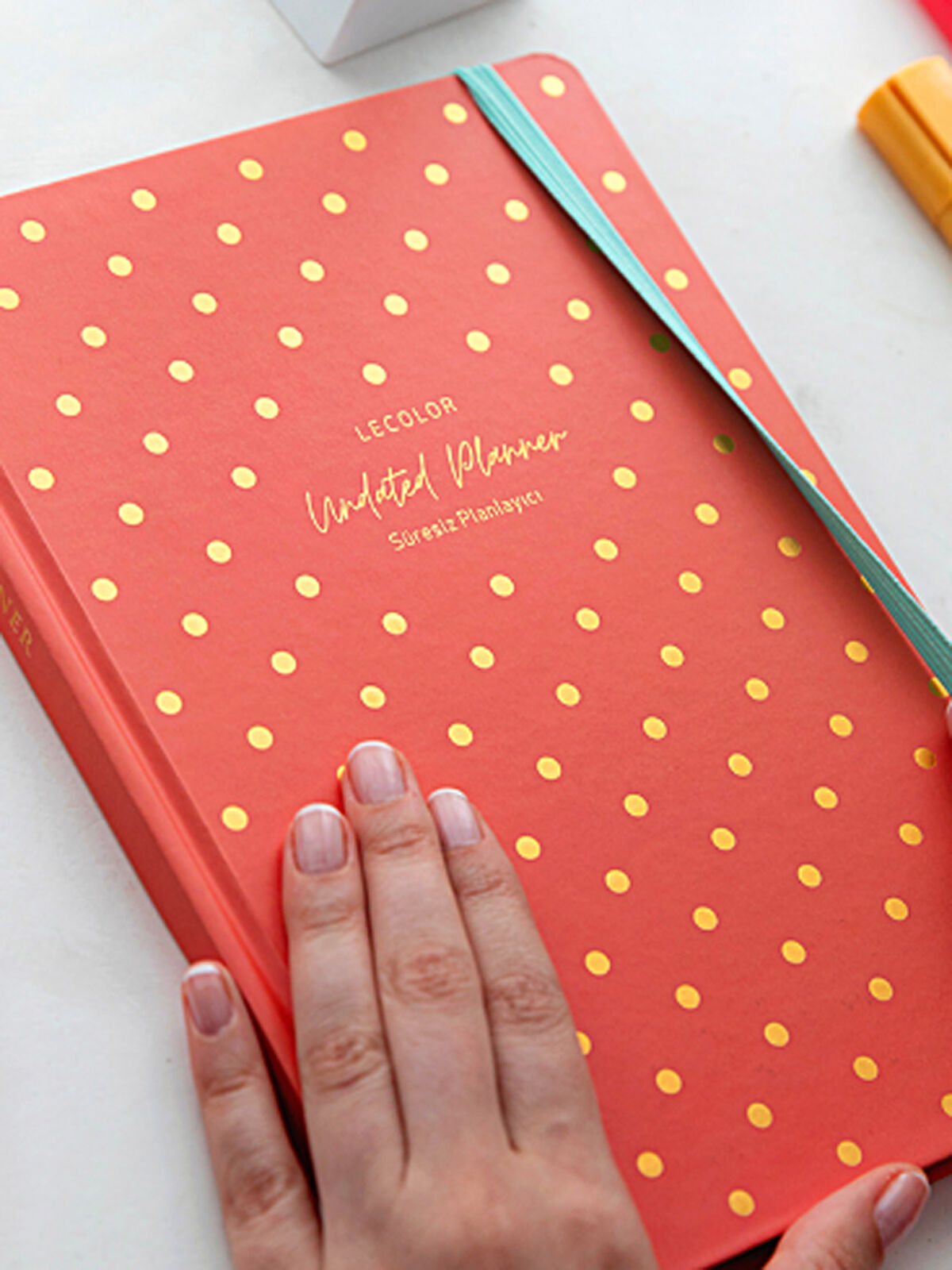 Le Color Puantiyeli Süresiz Planlayıcı Ajanda Defter Le Color Puantiyeli Süresiz Planlayıcı Ajanda Defter