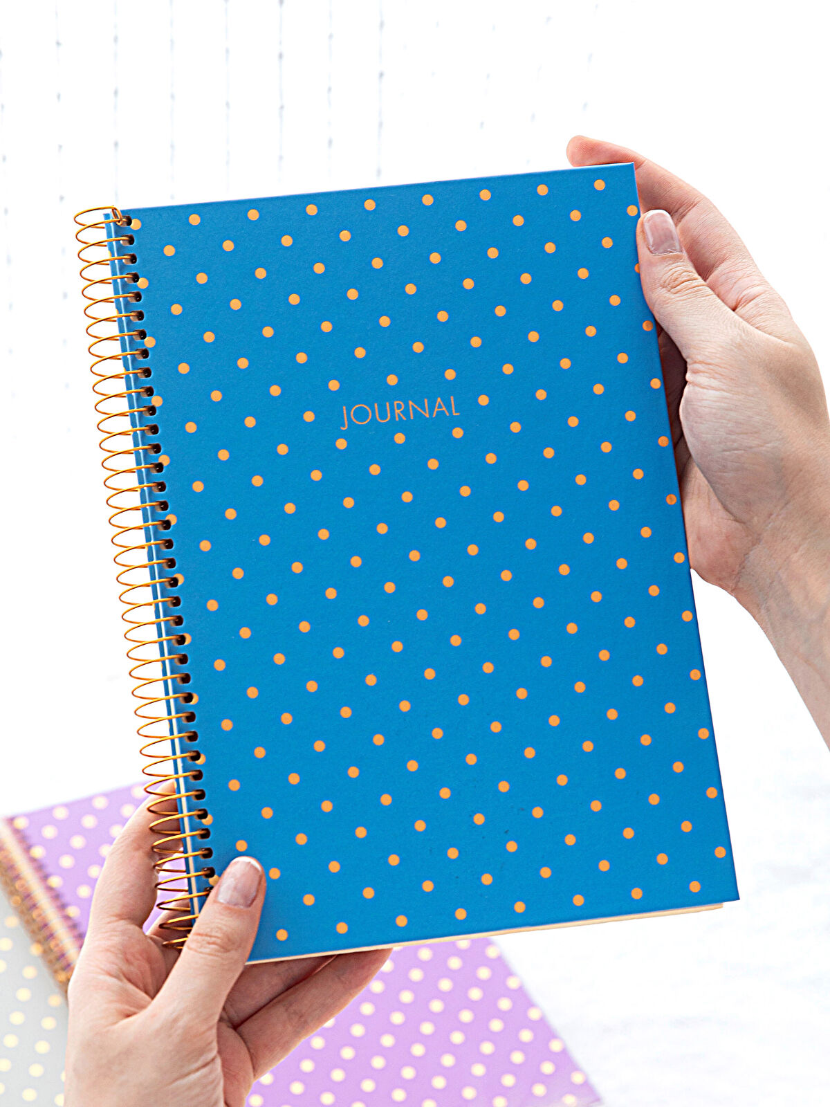 Le Color Puantiyeli Düz Defter