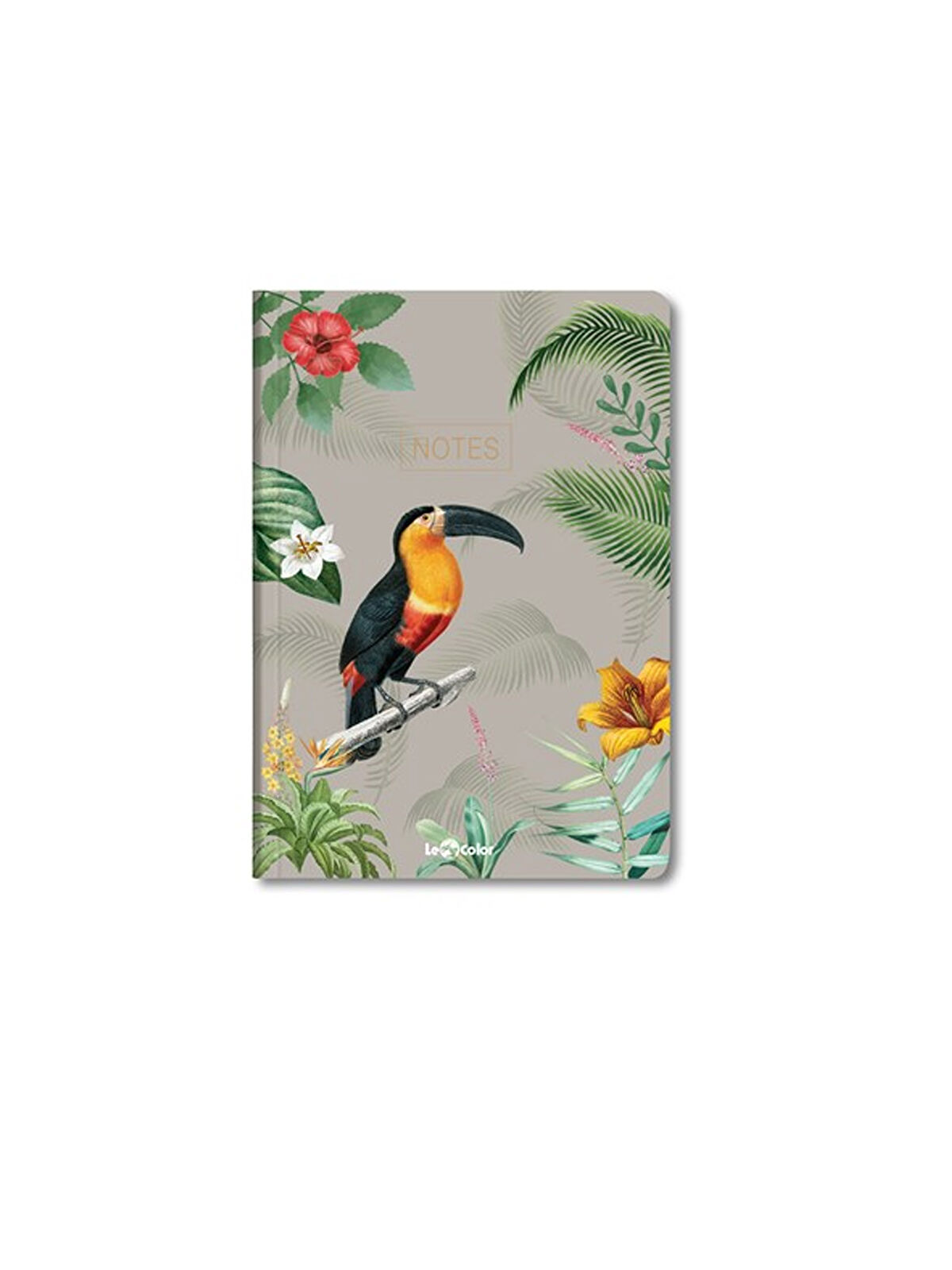 Le Color Tropikal Düz Defter