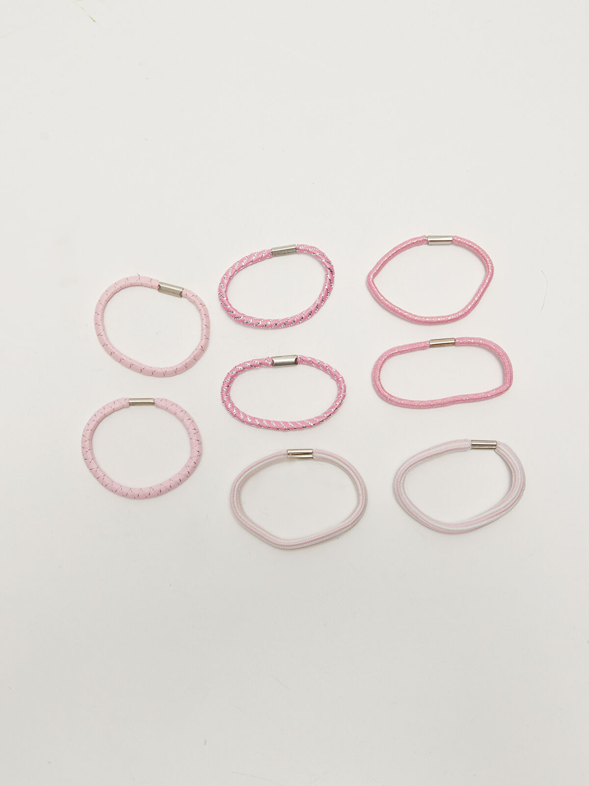 Kız Çocuk Lastik Saç Tokası 8'li