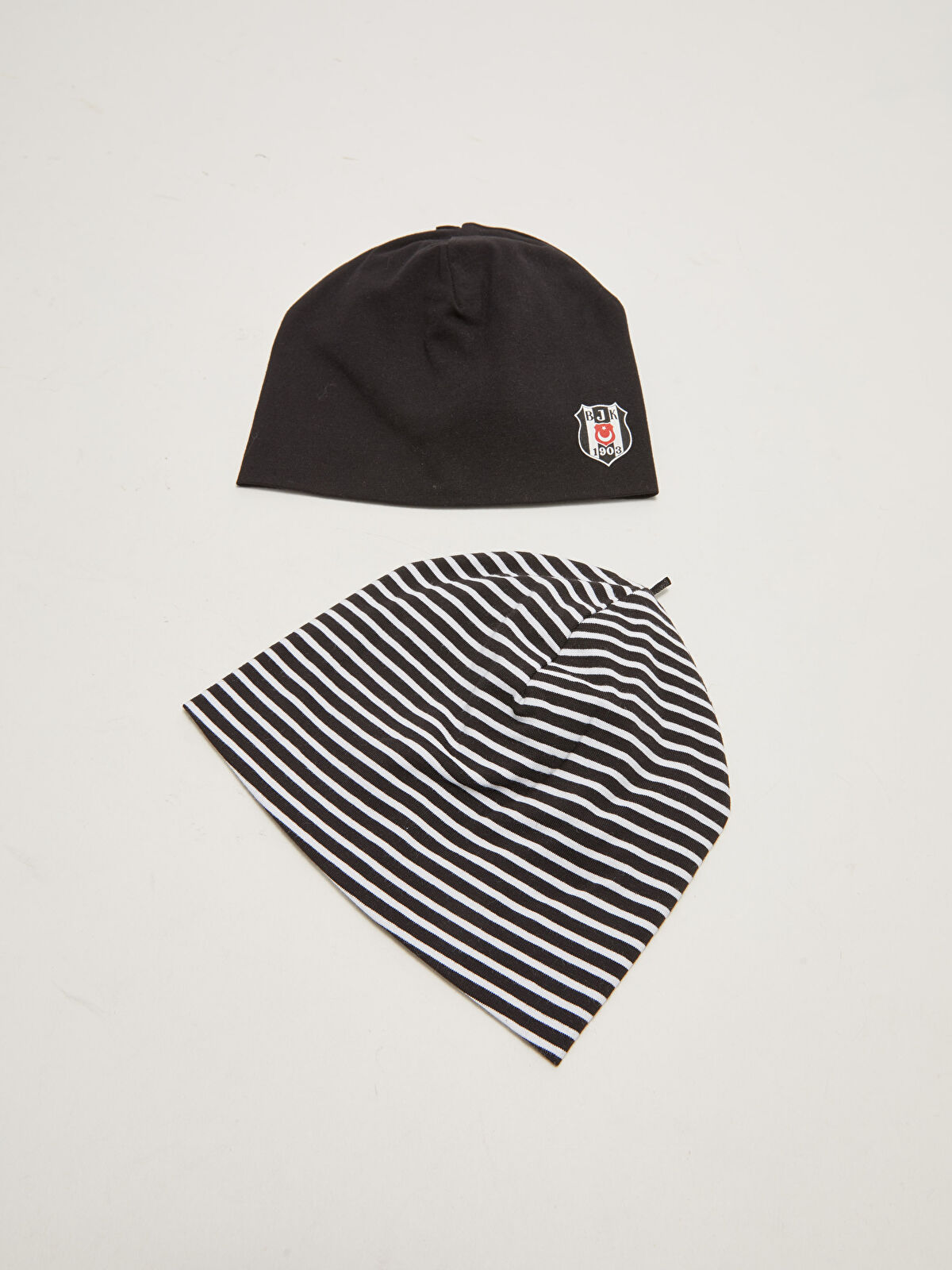 Beşiktaş Baskılı Erkek Bebek Bere 2'li