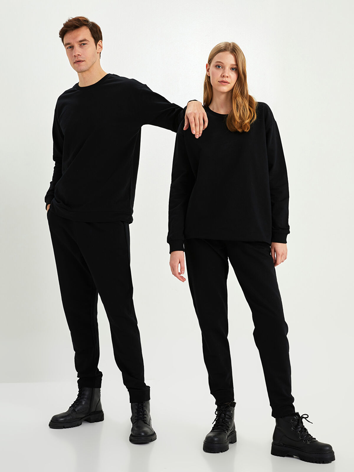 LCW BASIC Beli Lastikli Düz Cep Detaylı Kadın Jogger Eşofman Altı