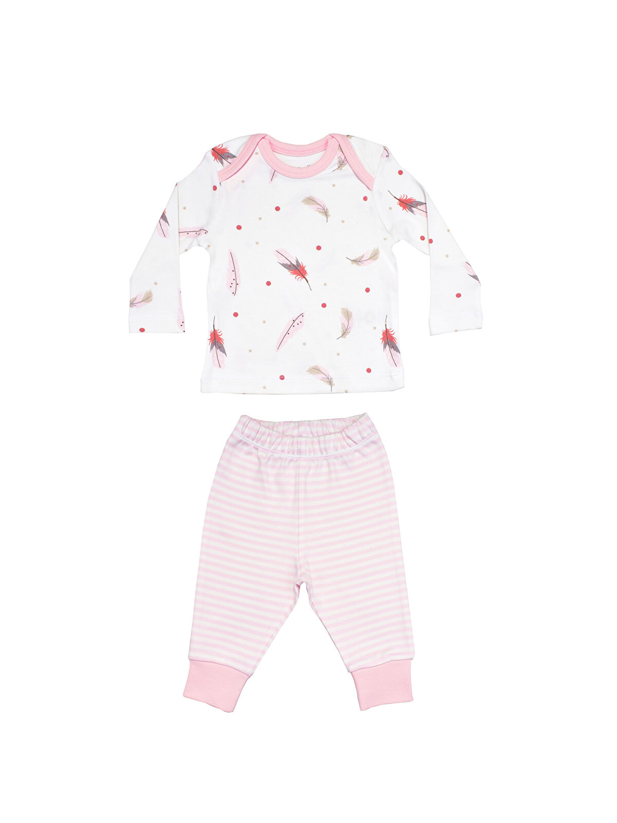 Organickid Organik Pamuklu Baskılı Pijama Takımı