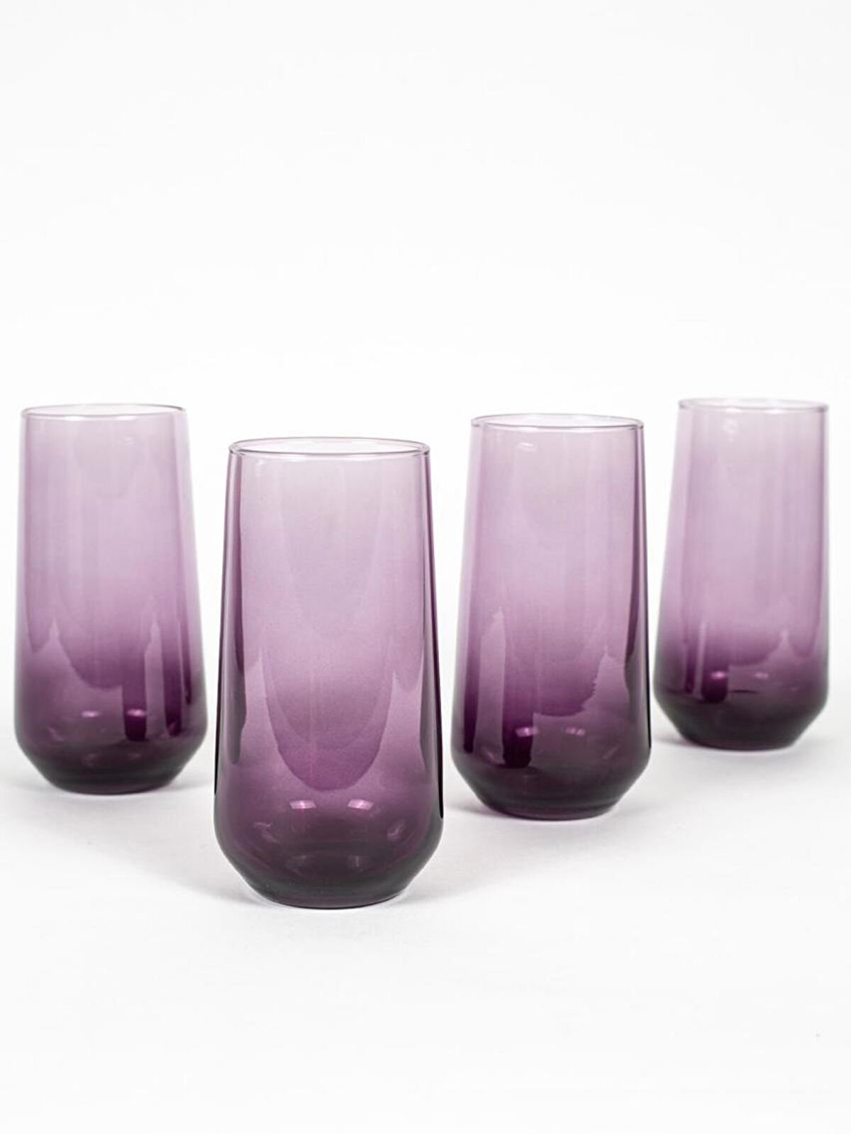 Rakle Renk Bloklu Cam Meşrubat Bardağı 4'lü 470 Ml Rakle Renk Bloklu Cam Meşrubat Bardağı 4'lü 470 Ml