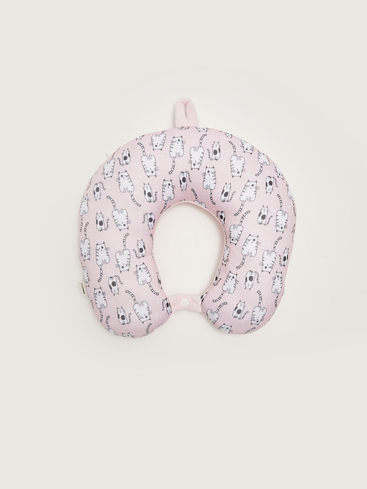 Kedi Baskılı Boyun Yastığı