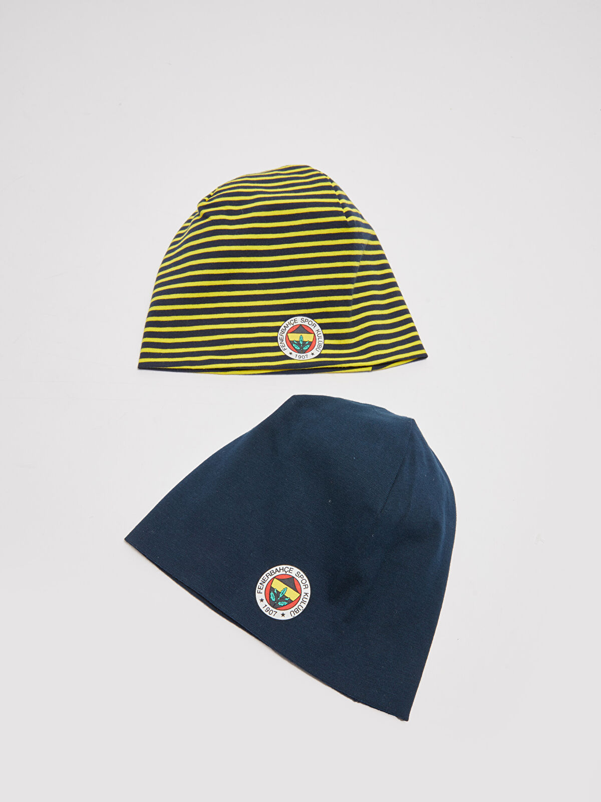 Fenerbahçe Baskılı Erkek Bebek Bere 2'li