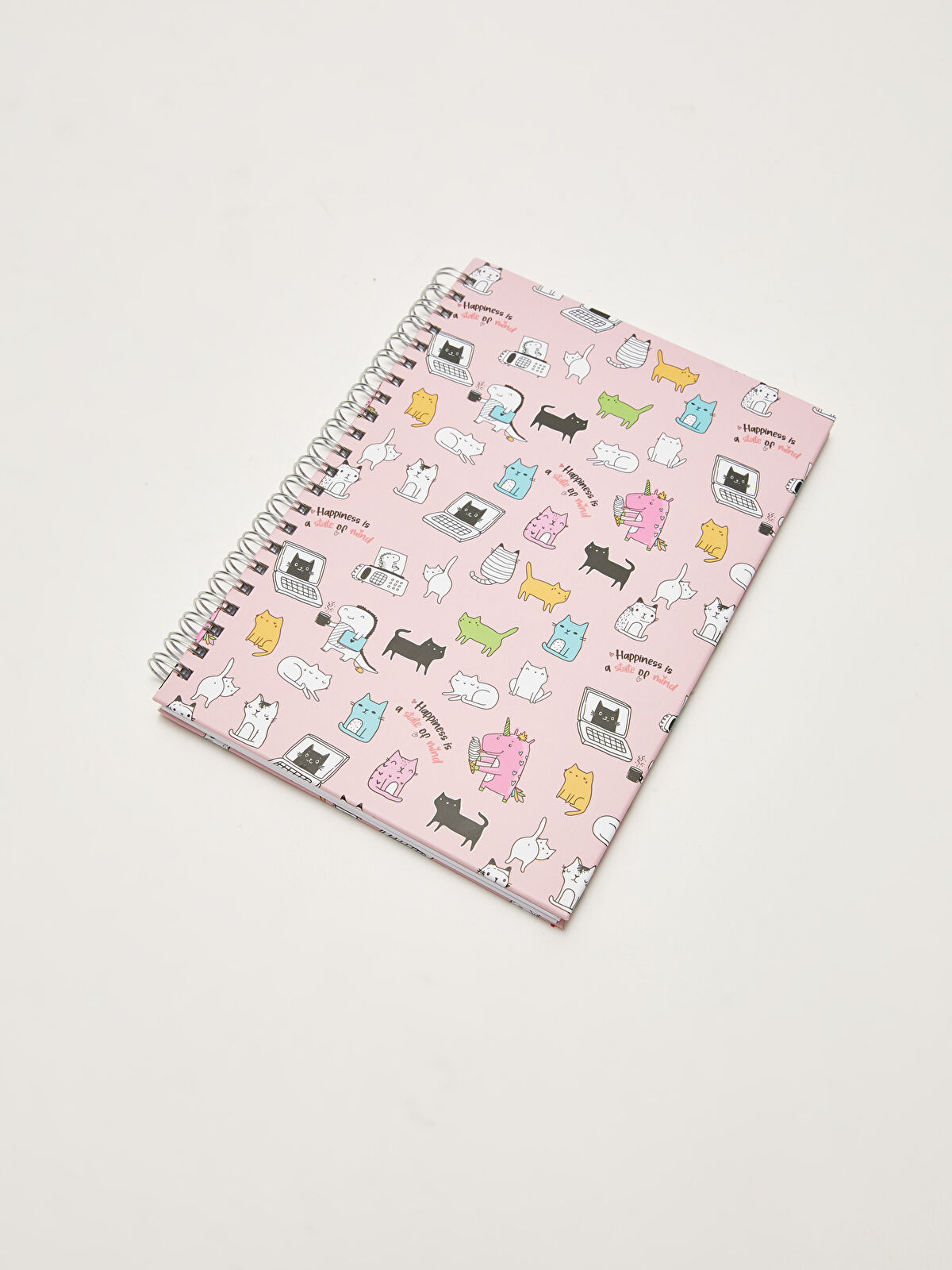 Spiralli Baskılı Defter