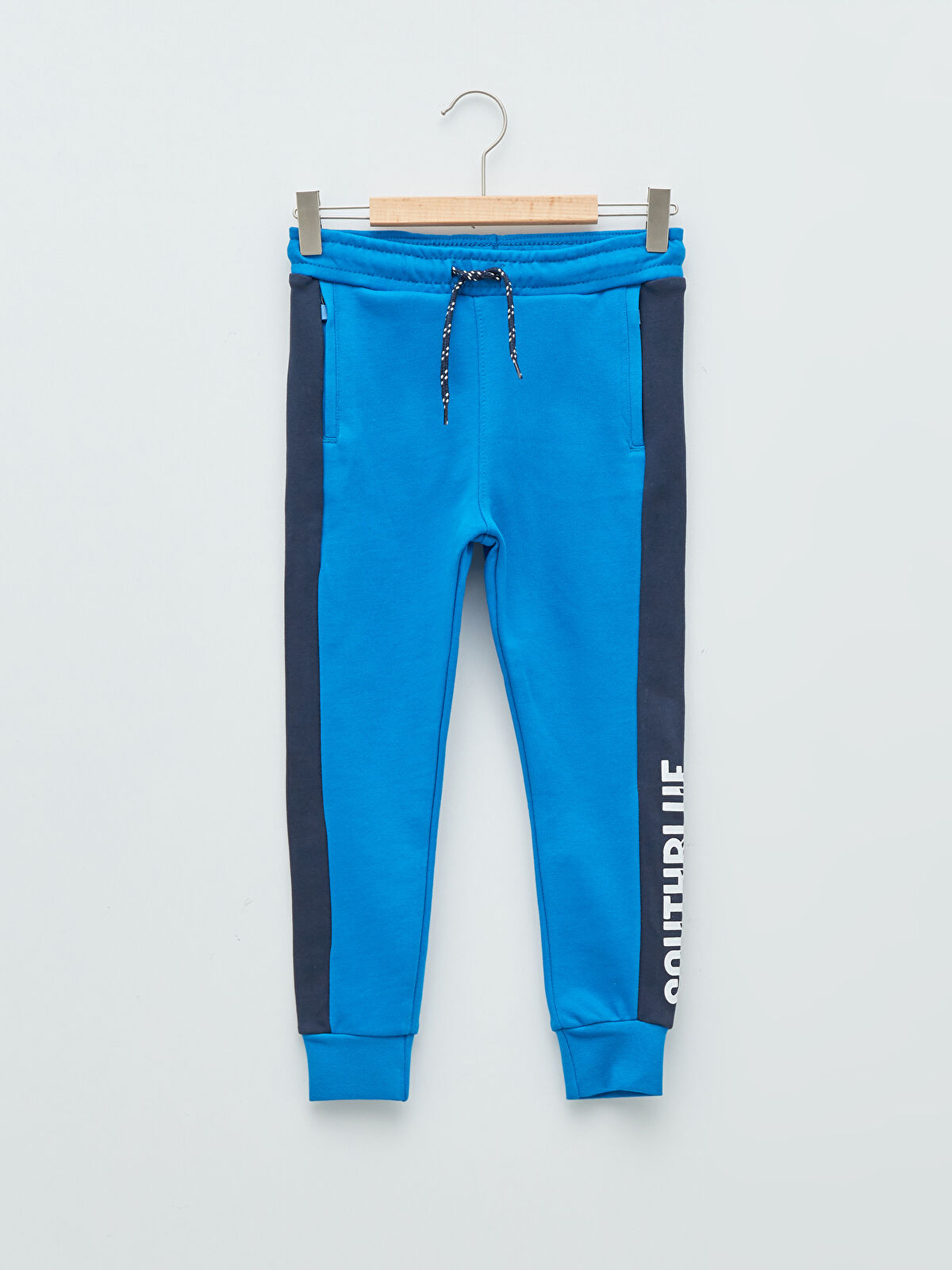 SOUTHBLUE Beli Lastikli Baskılı Erkek Çocuk Jogger Eşofman Altı