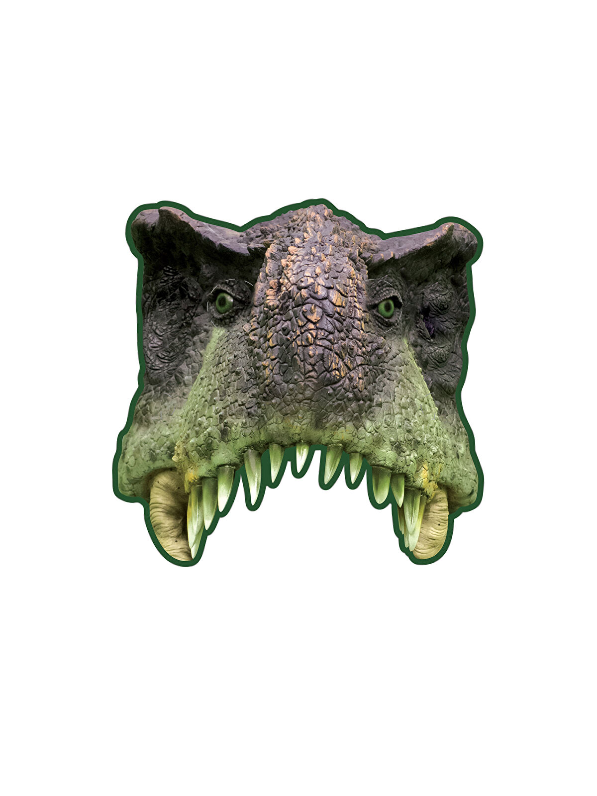 Balonevi Vahşi Jurassik Parti Tam Yüz Maske