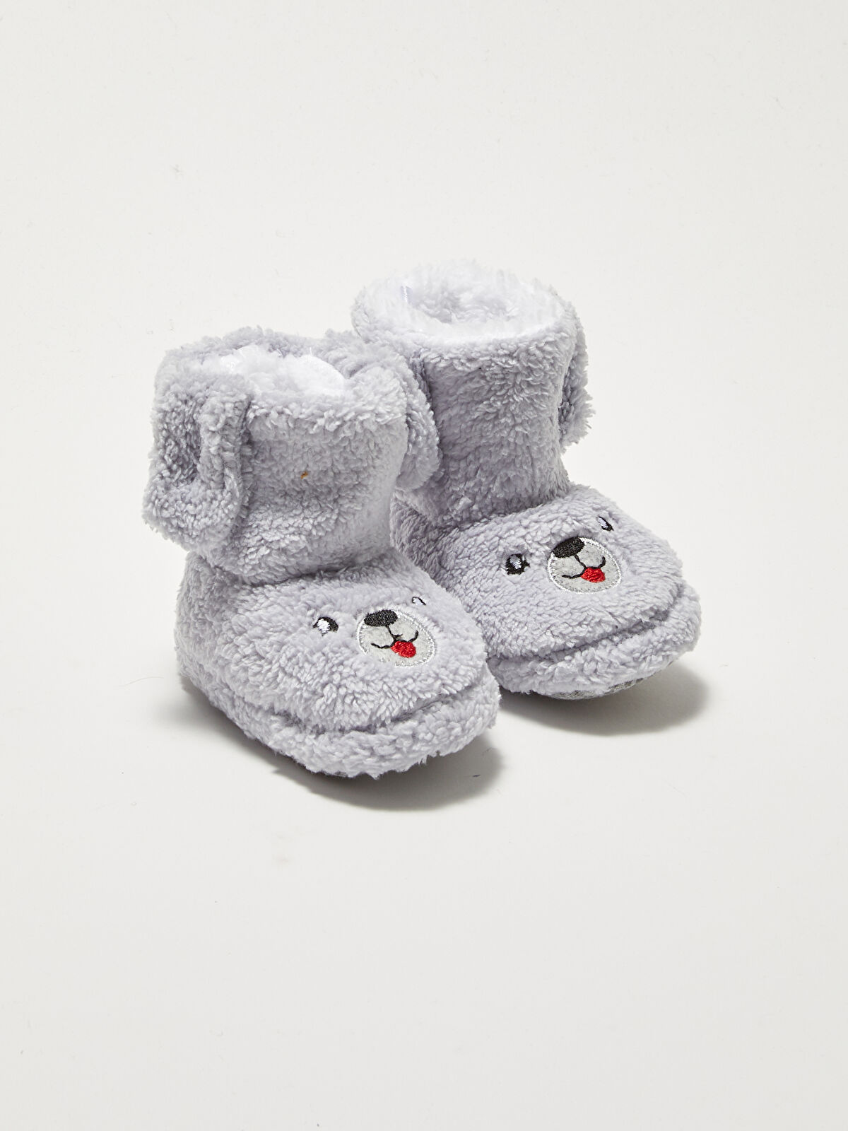 Nakış Detaylı Pelüş Erkek Bebek Yürüme Öncesi Ev Botu Nakış Detaylı Pelüş Erkek Bebek Yürüme Öncesi Ev Botu