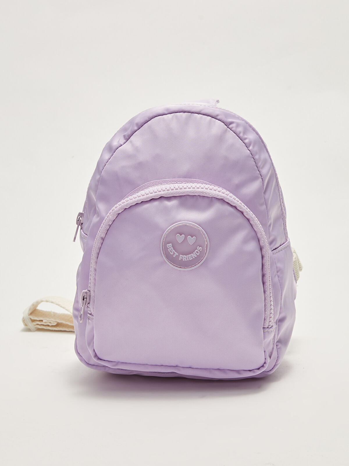 Etiket Baskılı Kız Çocuk Sırt Çantası