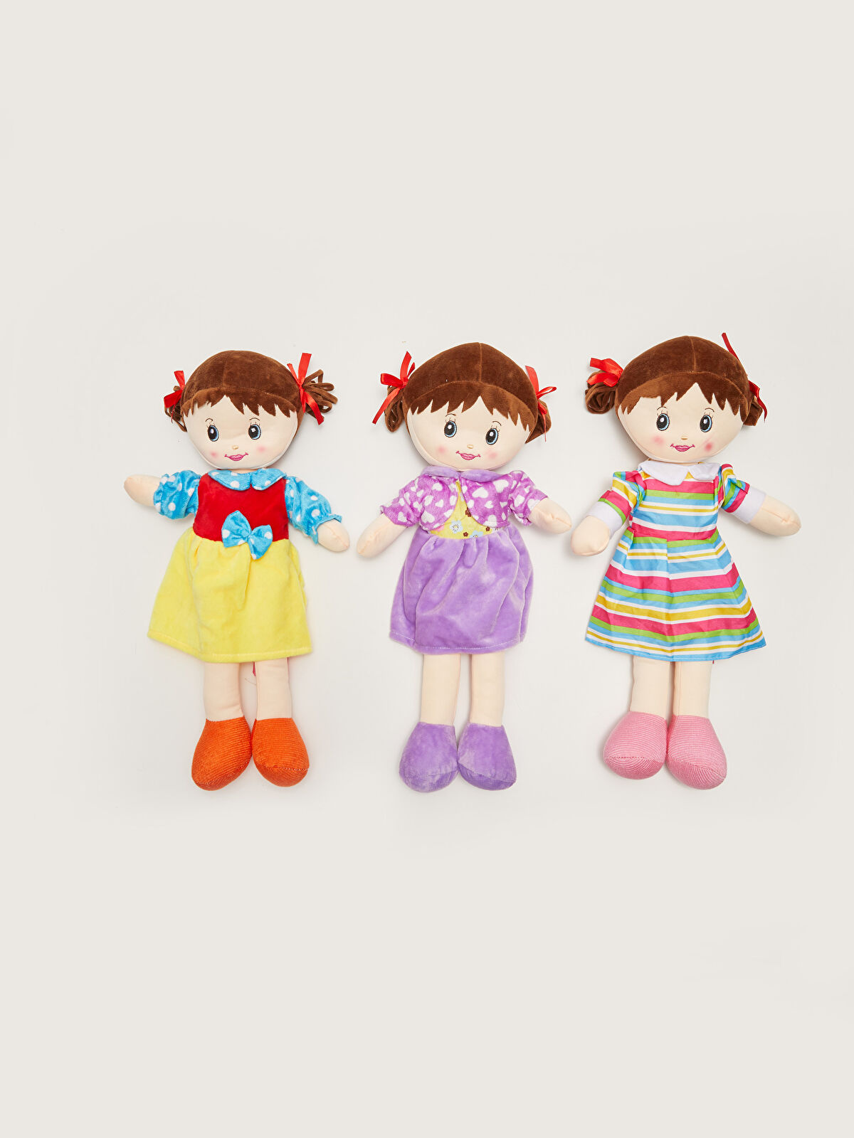 Kız Çocuk Nakışlı Oyuncak Seda Bebek