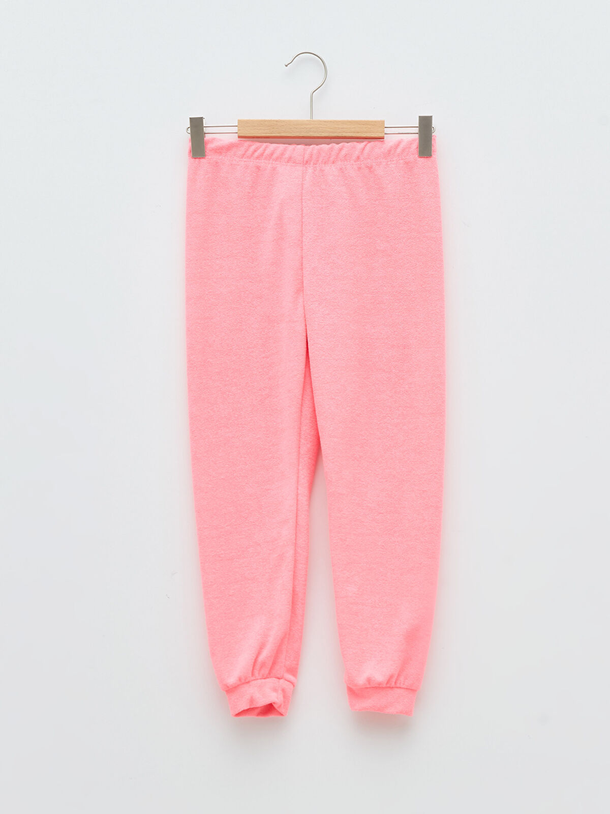 Beli Lastikli Basic Havlu Kız Çocuk Pijama Alt Beli Lastikli Basic Havlu Kız Çocuk Pijama Alt