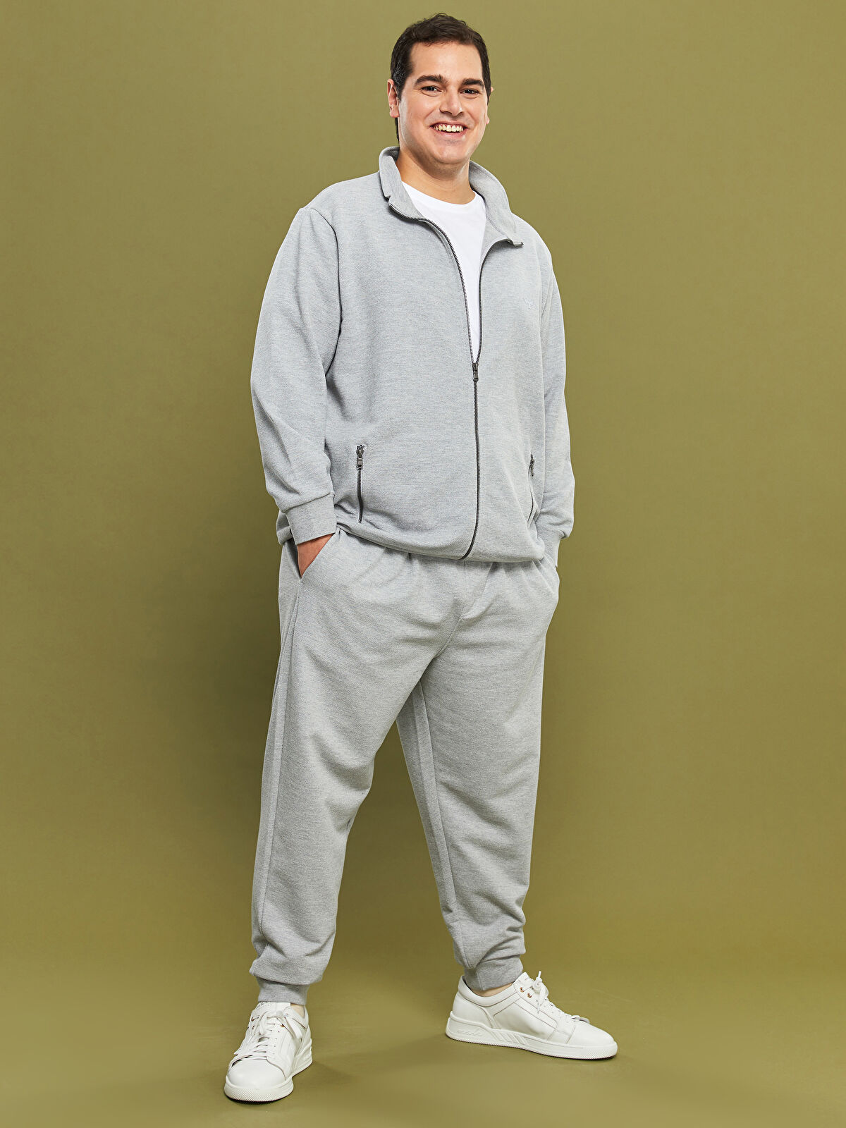 Büyük Beden Standart Kalıp Erkek Eşofman Altı