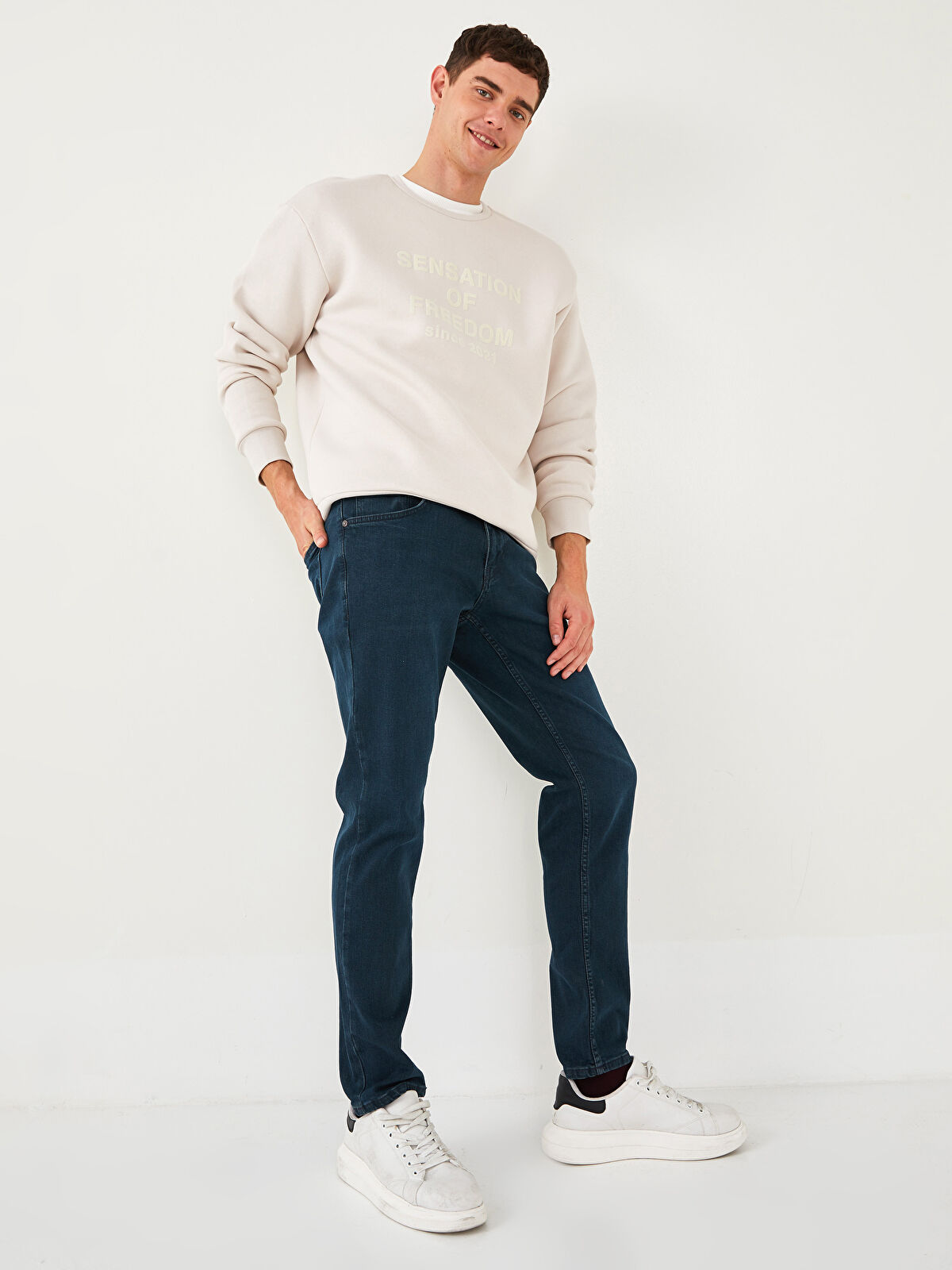 XSIDE 750 Slim Fit Erkek Jean Pantolon