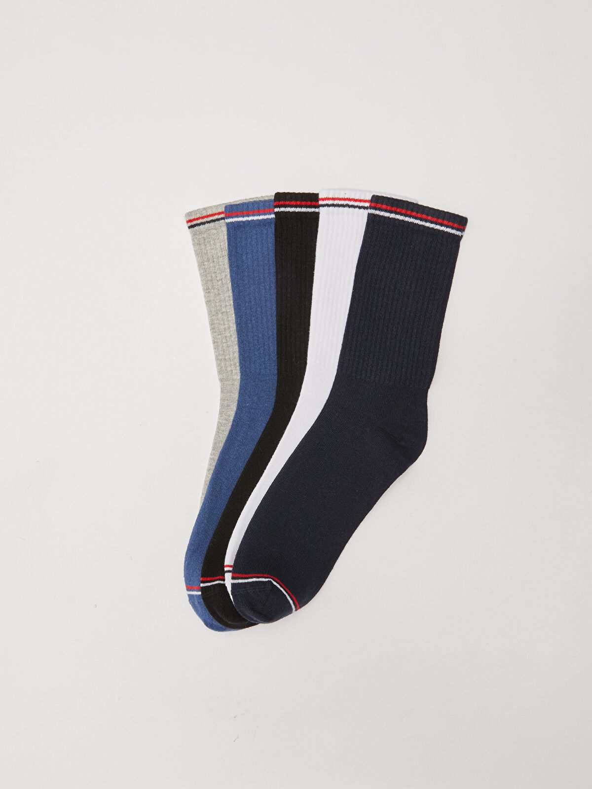 Çizgili Erkek Soket Çorap 5'li