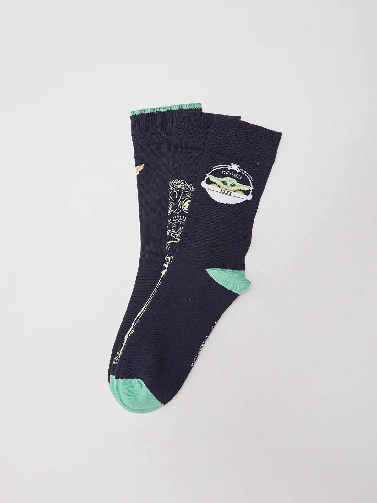 Star Wars Baskılı Erkek Soket Çorap 3'lü