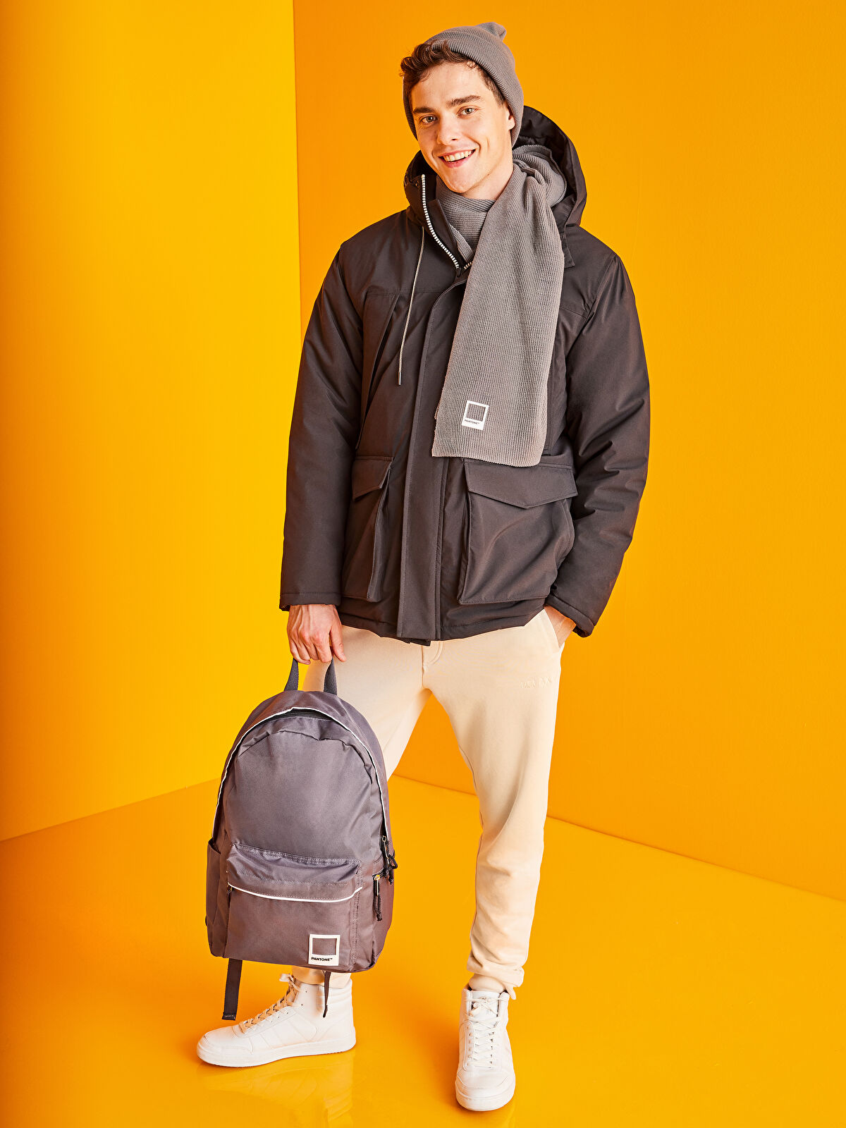 PANTONE X XSIDE Ayarlanabilir Askılı Unisex Sırt Çantası