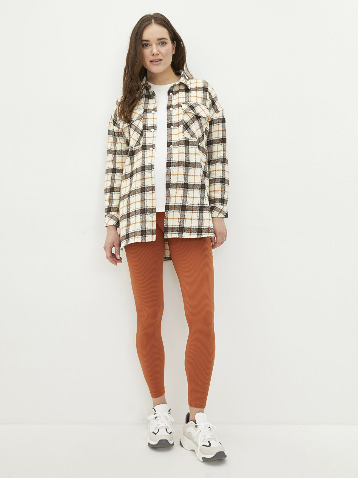 Beli Lastikli Düz Fitilli Hamile Tayt