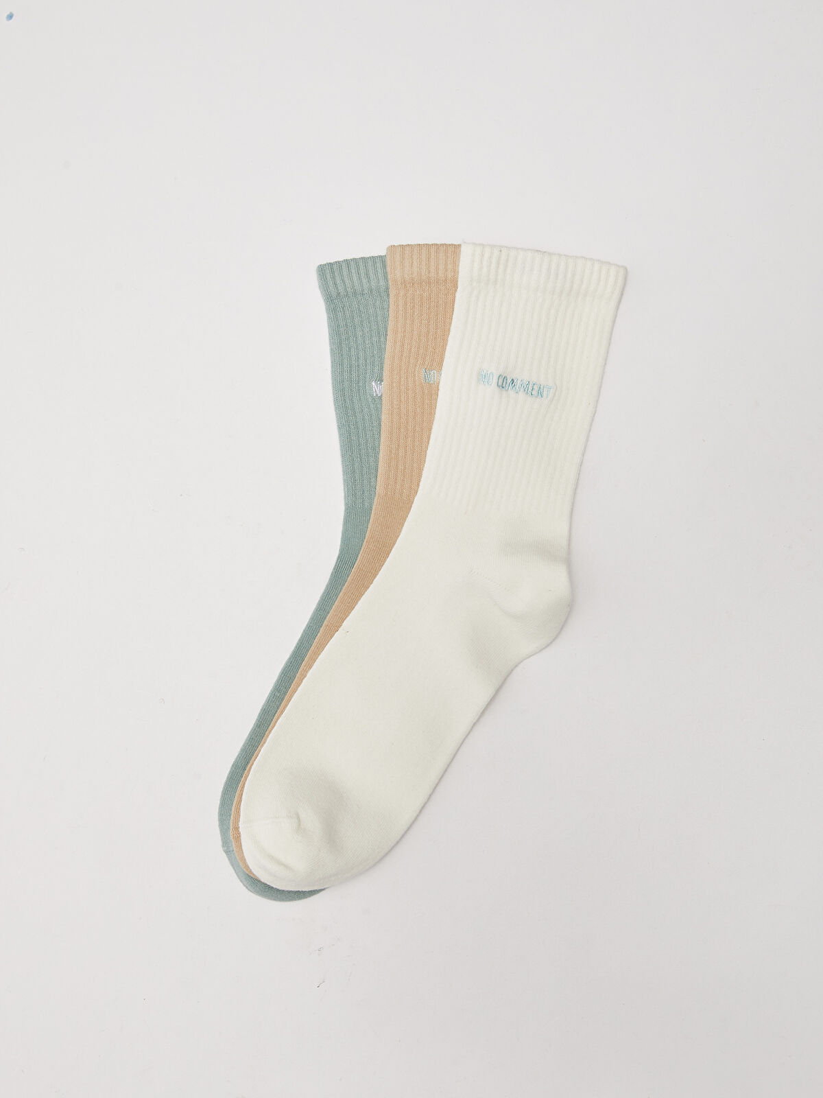 Nakışlı Erkek Soket Çorap 3'lü