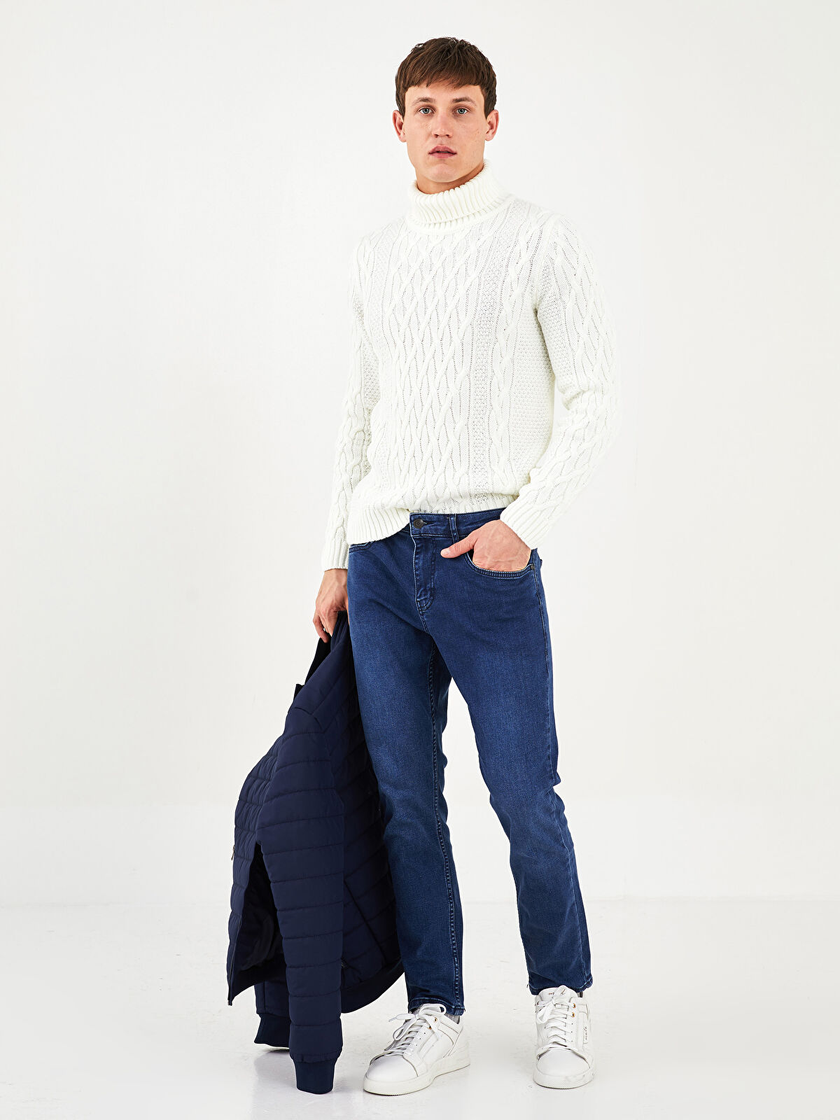 SOUTHBLUE Slim Fit Erkek Jean Pantolon