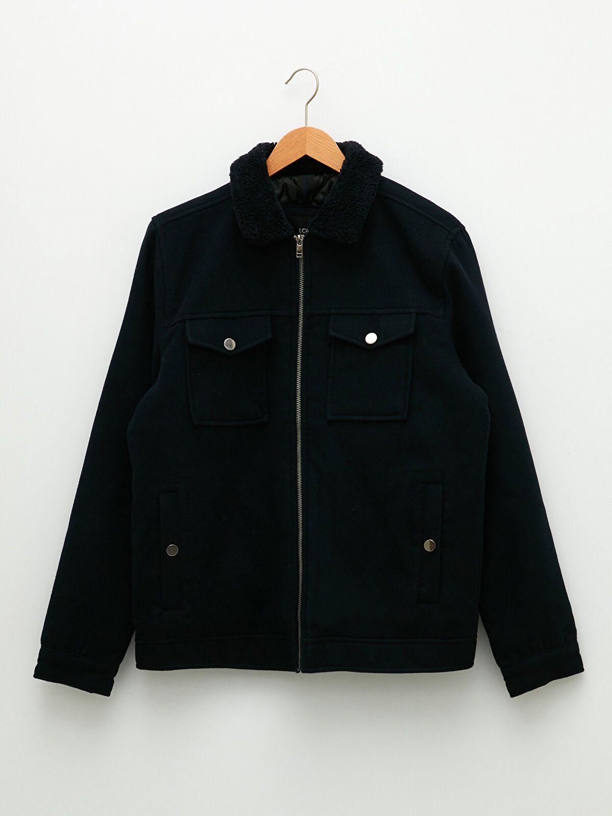 LCW VISION Slim Fit Kürk Yaka Erkek Mont LCW VISION Slim Fit Kürk Yaka Erkek Mont