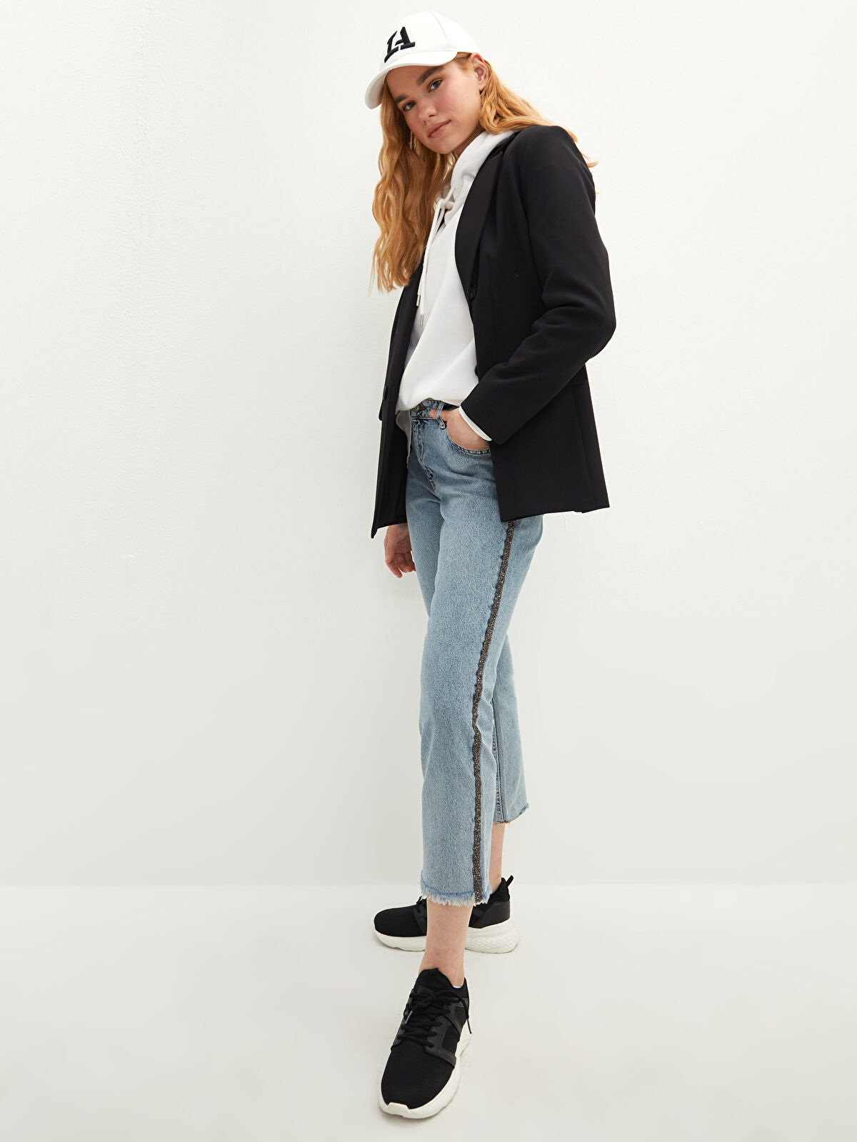 Normal Bel Standart Fit Kadın Rodeo Jean Pantolon