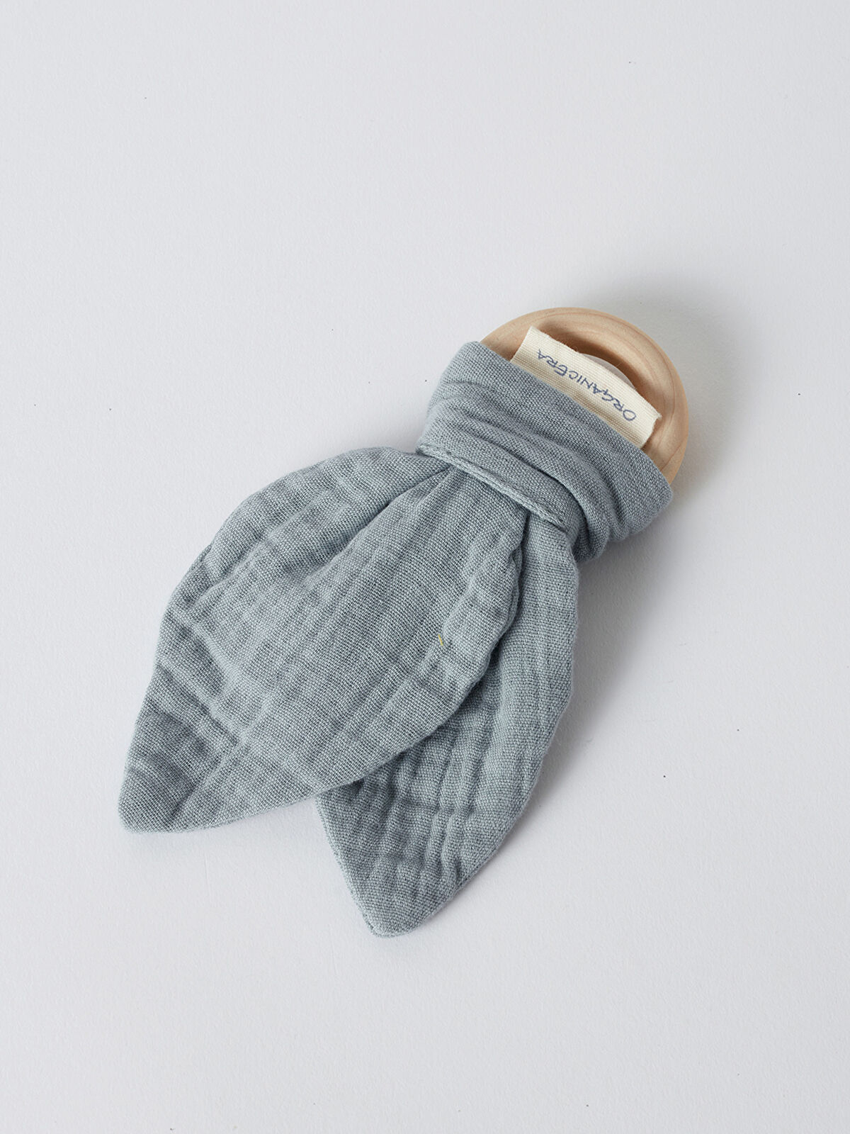 Organicera Organik Pamuklu Erkek Bebek Diş Kaşıyıcı