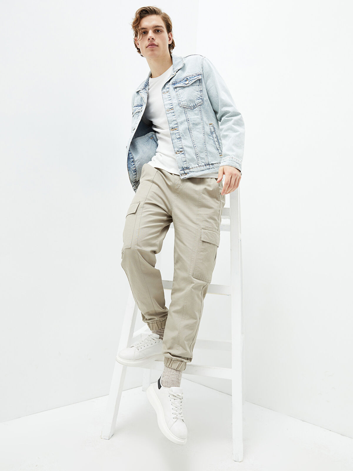 LCW CASUAL Regular Fit Erkek Kargo Pantolon LCW CASUAL Regular Fit Erkek Kargo Pantolon