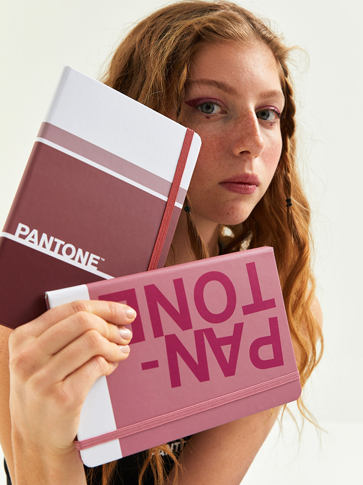 PANTONE X XSIDE Lastikli Renk Bloklu Unisex Defter