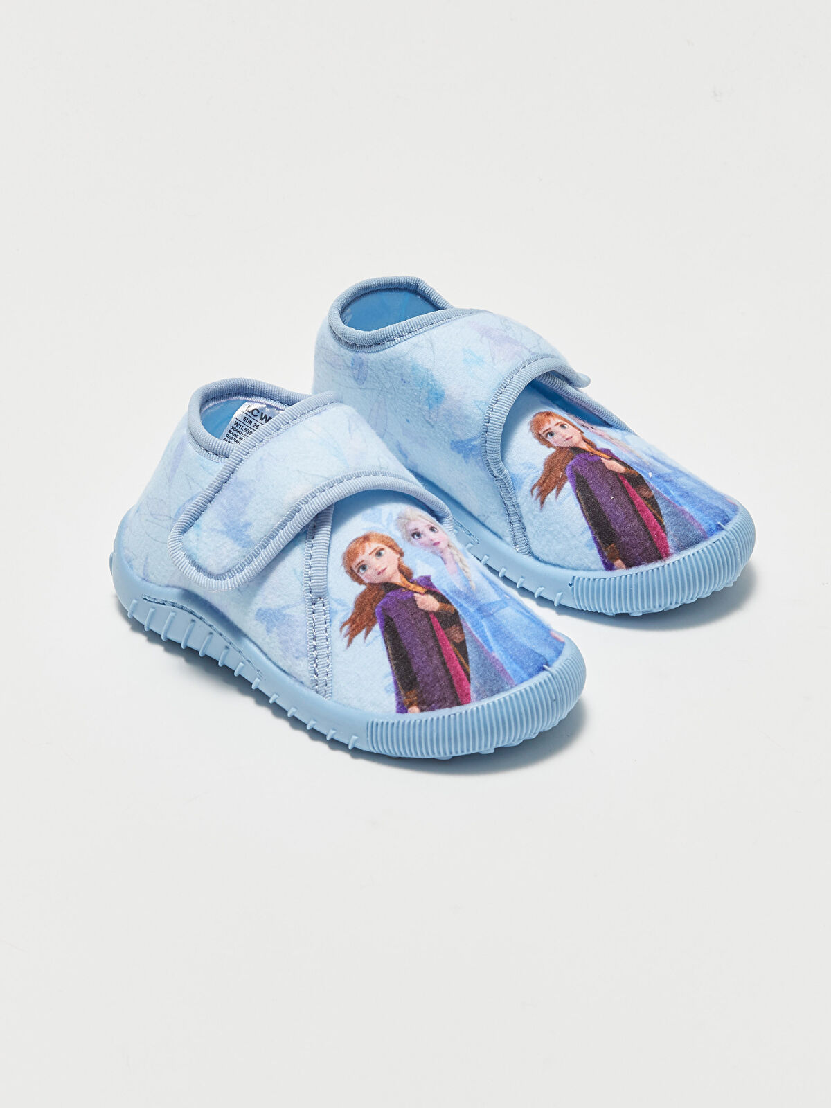 Frozen Lisanslı Cırt Cırtlı Kız Çocuk Panduf