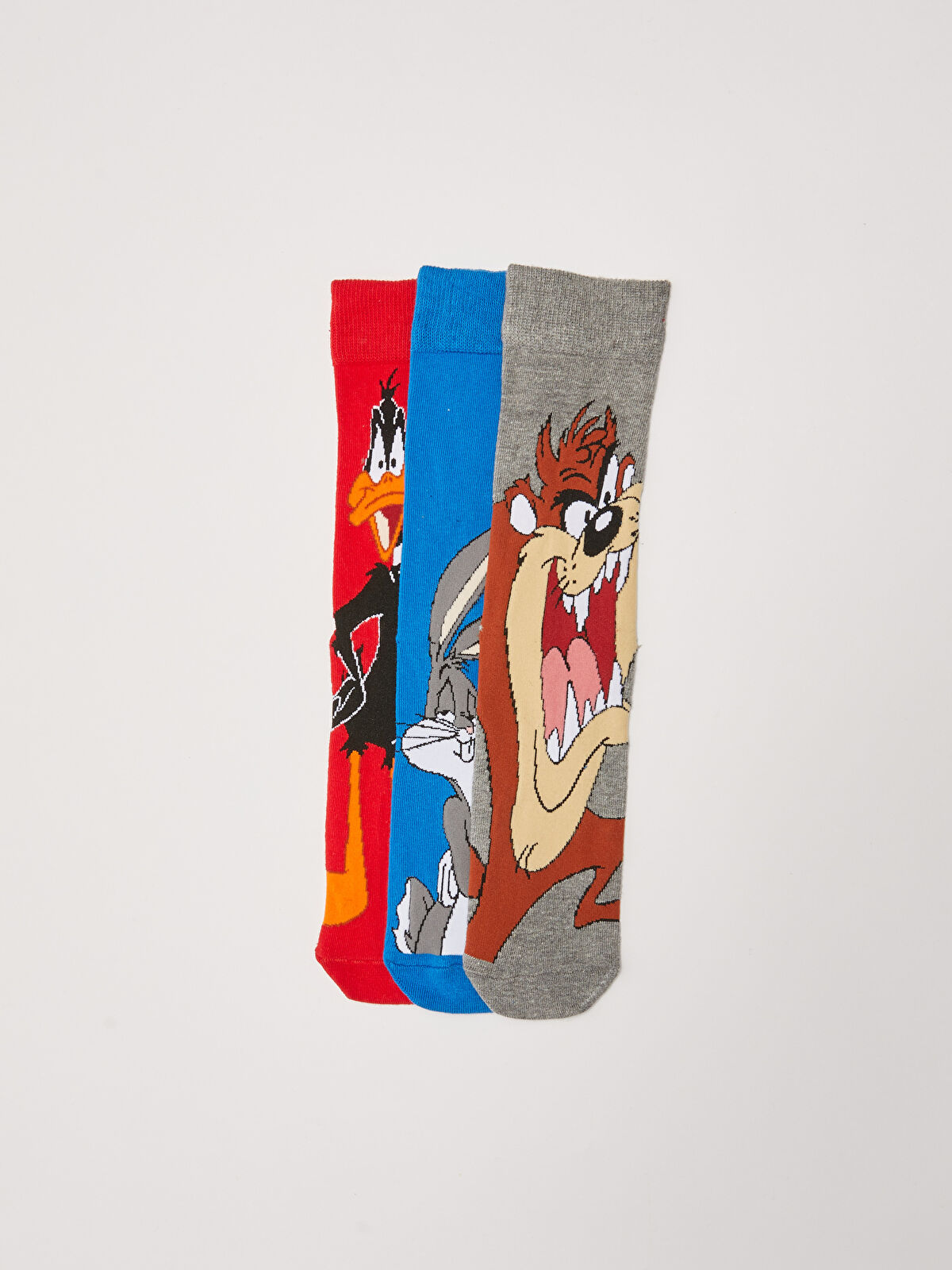 Looney Tunes Baskılı Erkek Soket Çorap 3'lü